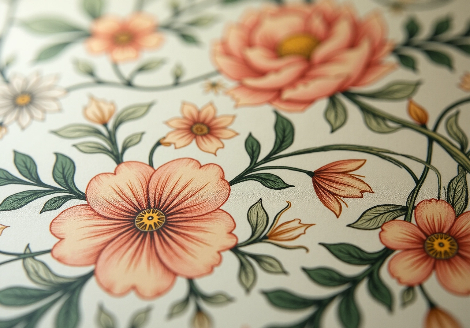 Intricate Art Nouveau Drawing