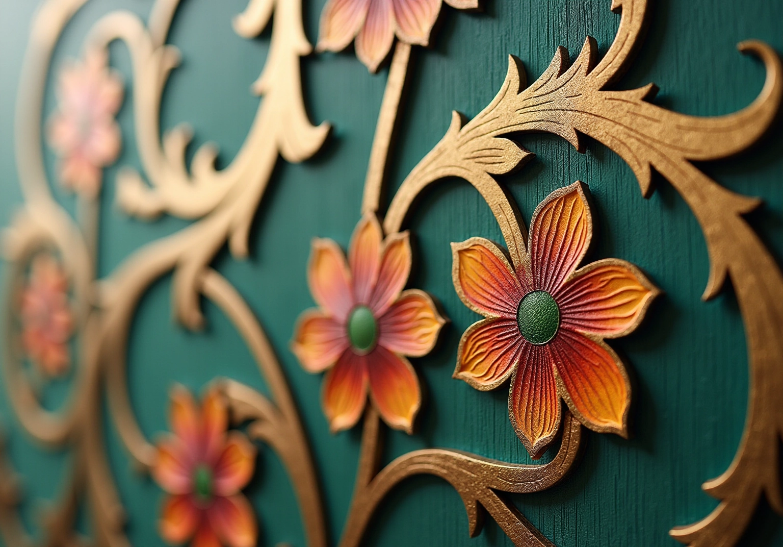 Intricate Art Nouveau Patterns