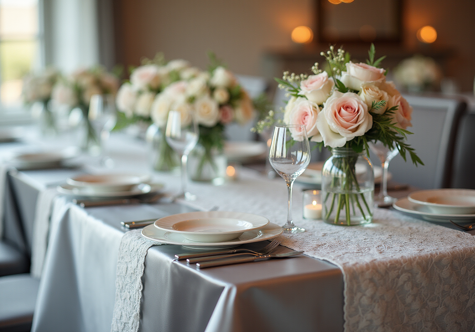 Master Silver Satin Tablecloths: Key Practices for Event Planners