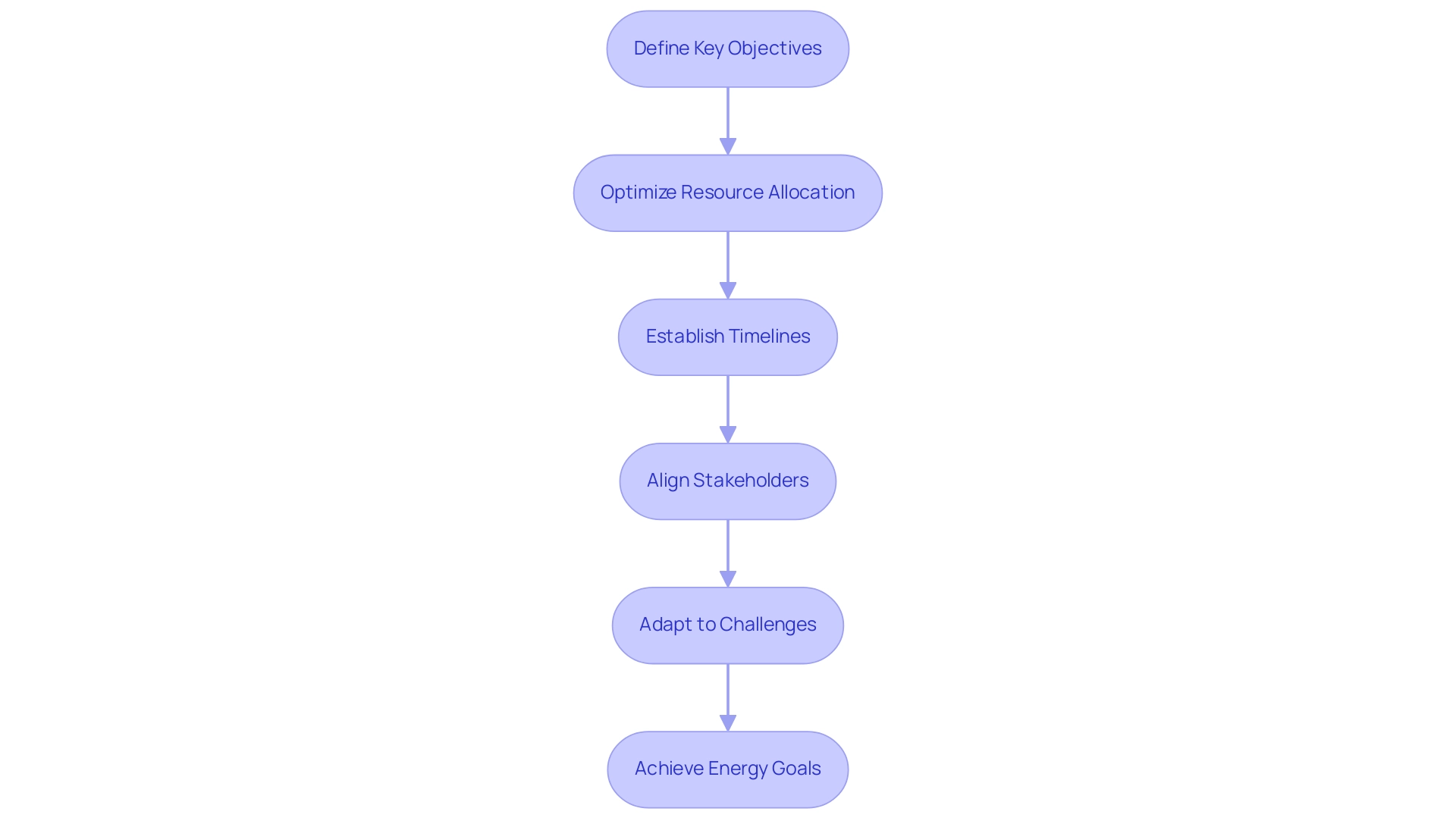 Each box represents a step in the strategic roadmap process, with arrows indicating the flow from one step to the next. Different colors are used to categorize related steps.