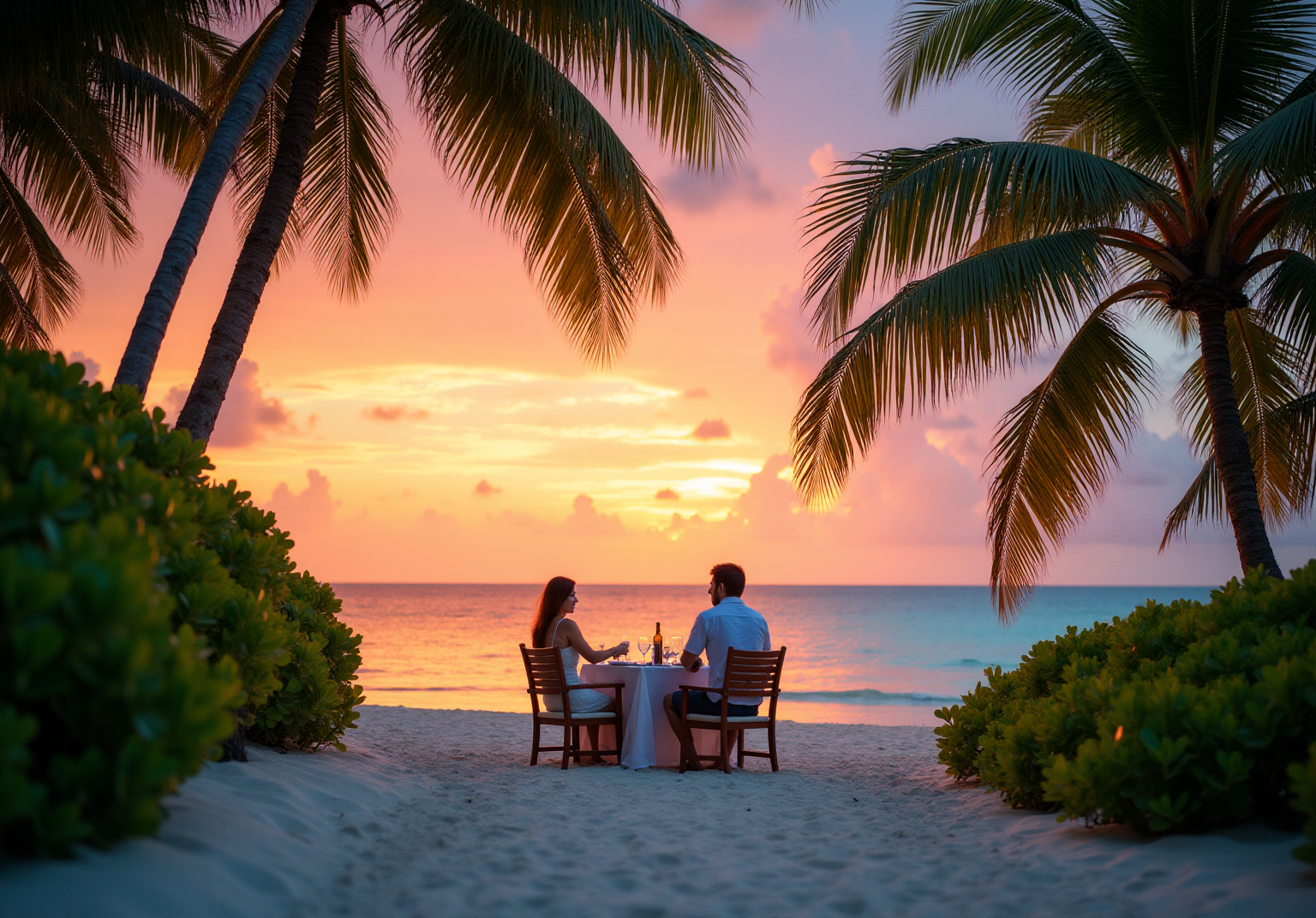 Romantic Honeymoon in the Maldives