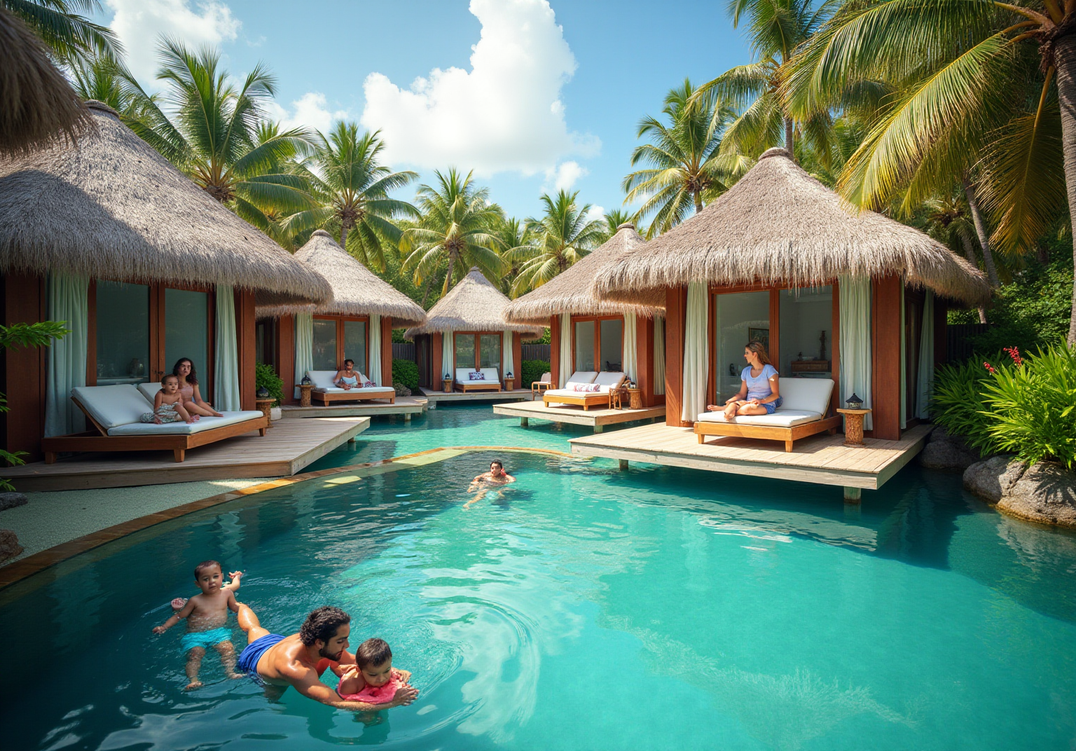 Luxurious Family Retreat in the Maldives