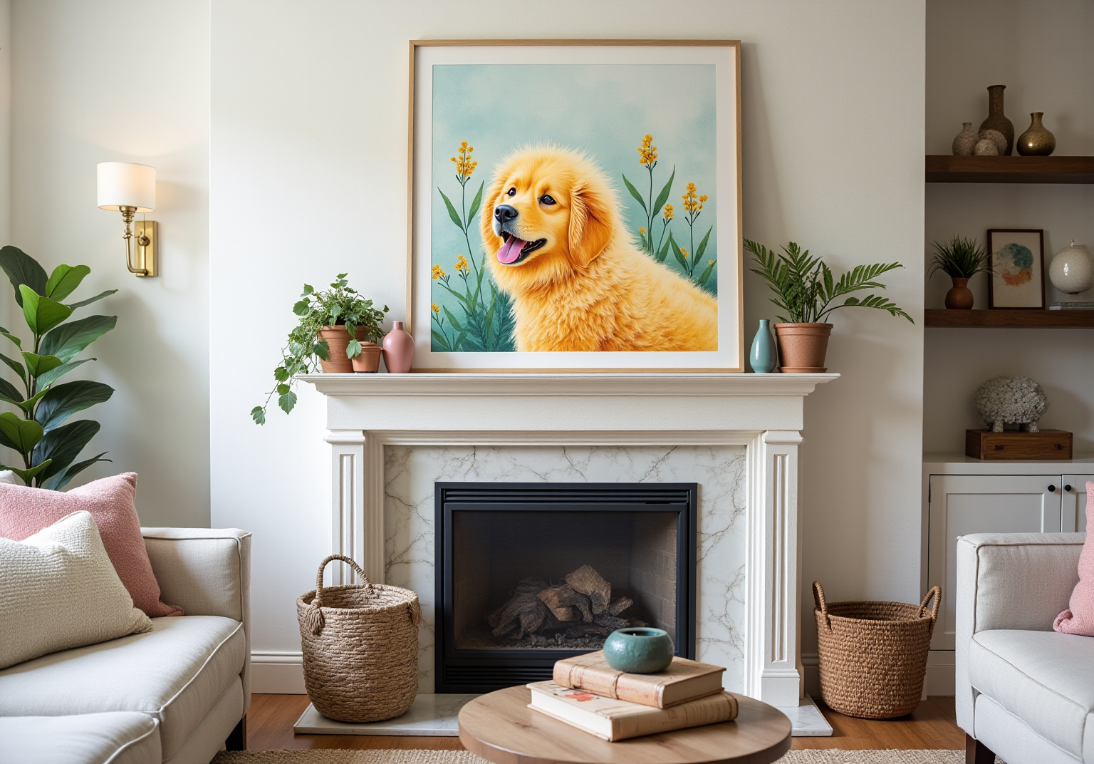 Personalized Home with Original Artwork Personalized Home with Original Artwork