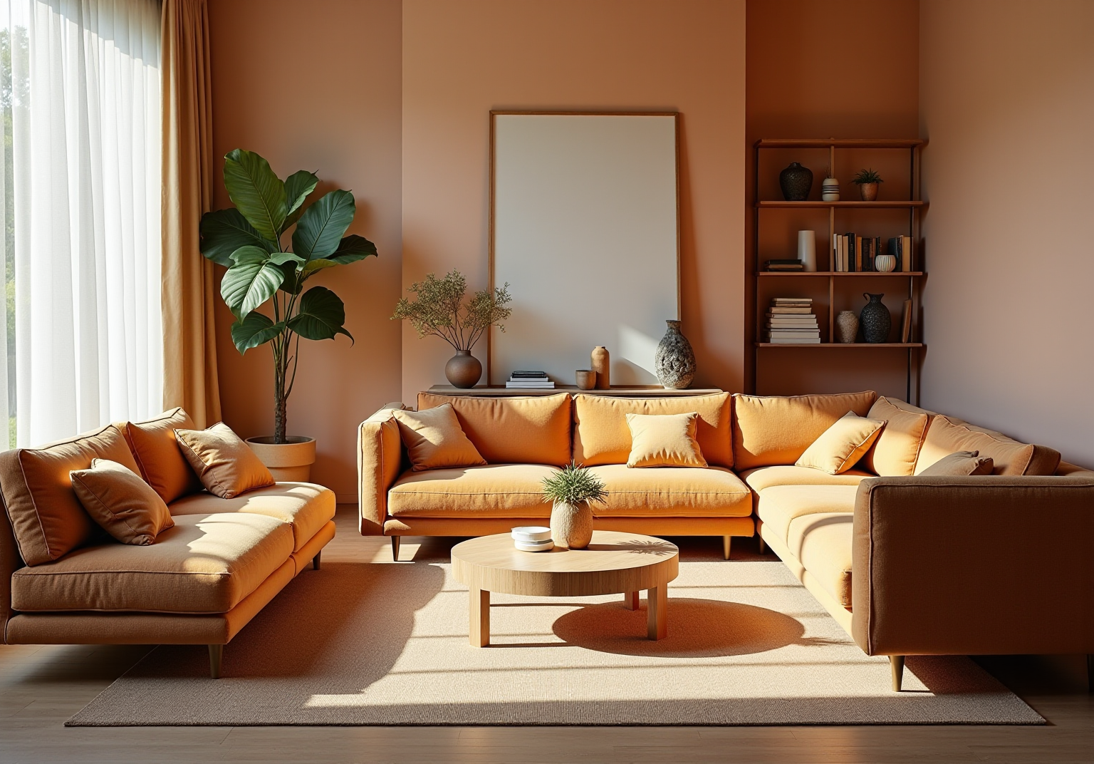 Cohesive Living Space with Modular Design Cohesive Living Space with Modular Design