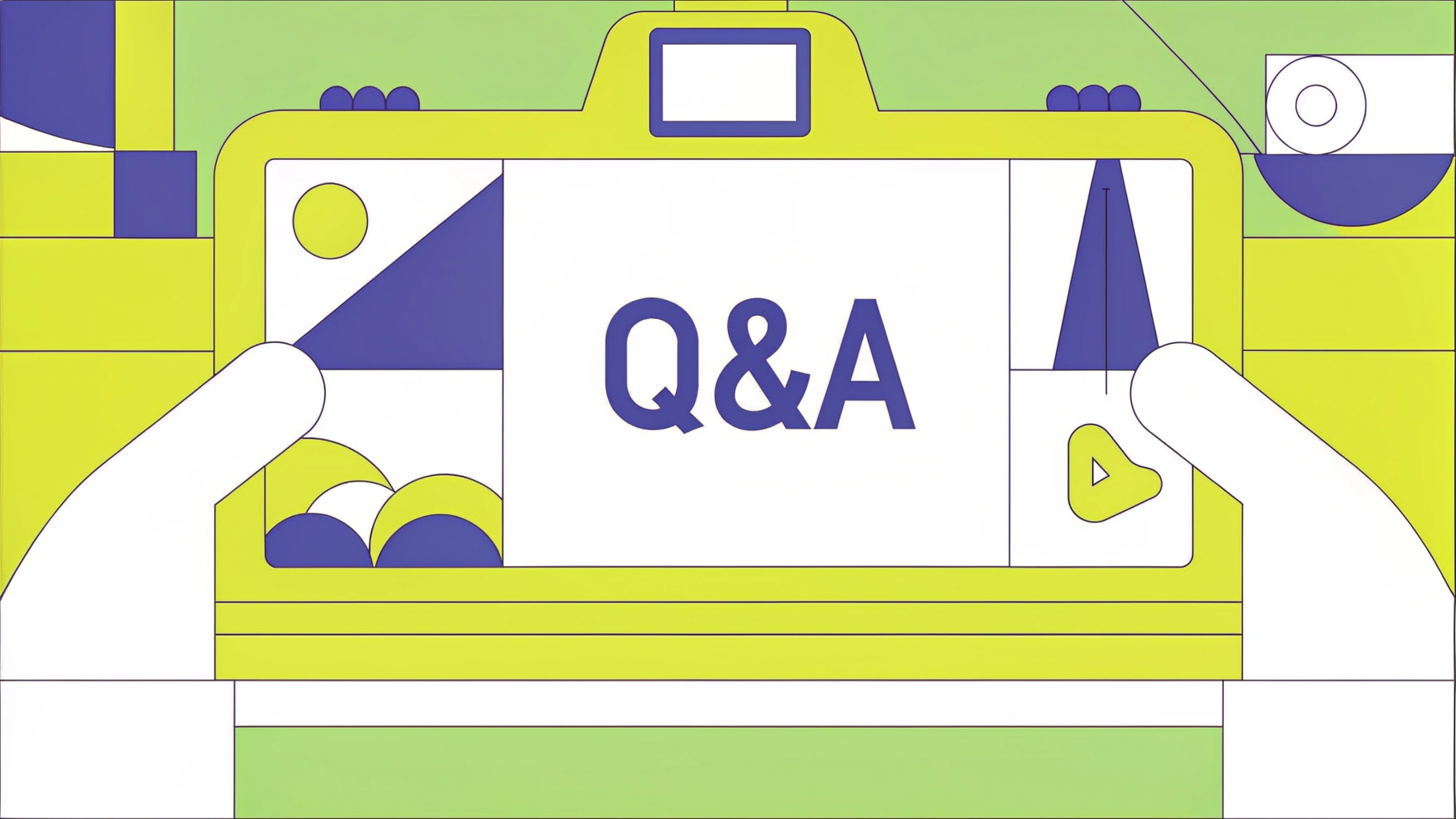 Consistent Branding in Customer Q&A Reels