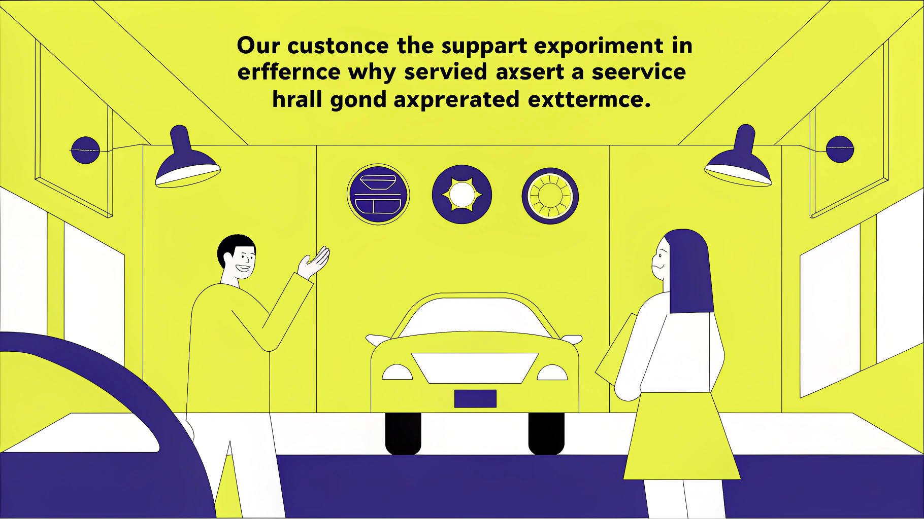 Engaging Client Experience in a Car Service Shop