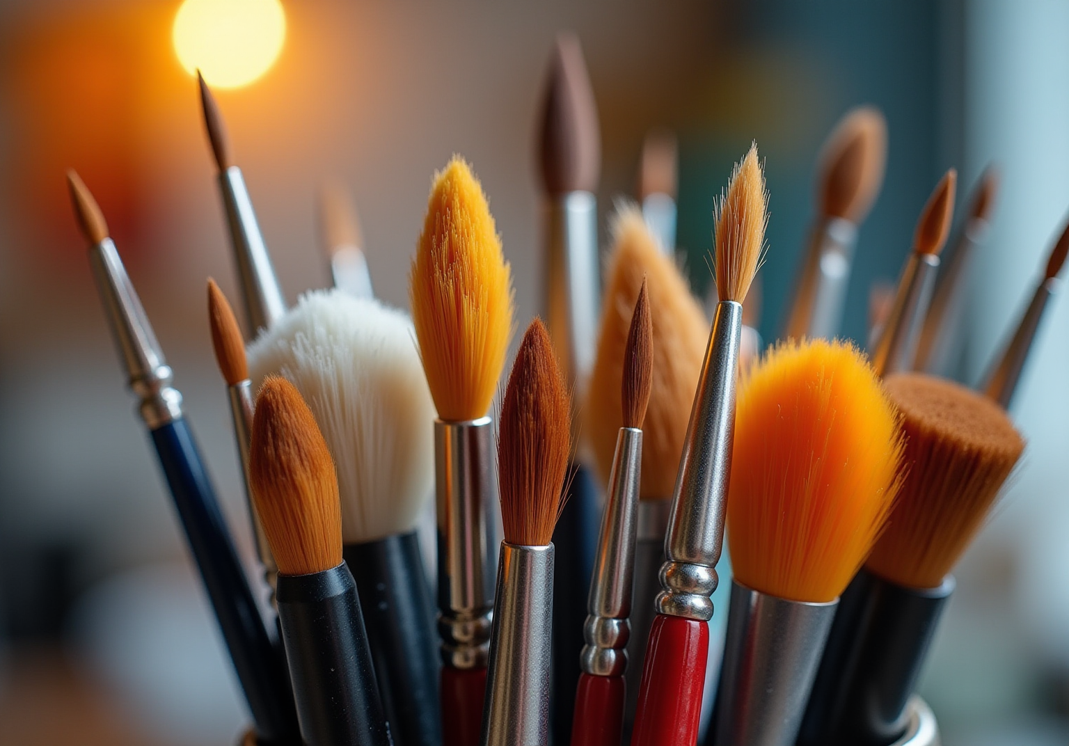 Natural vs. Synthetic Watercolor Brushes