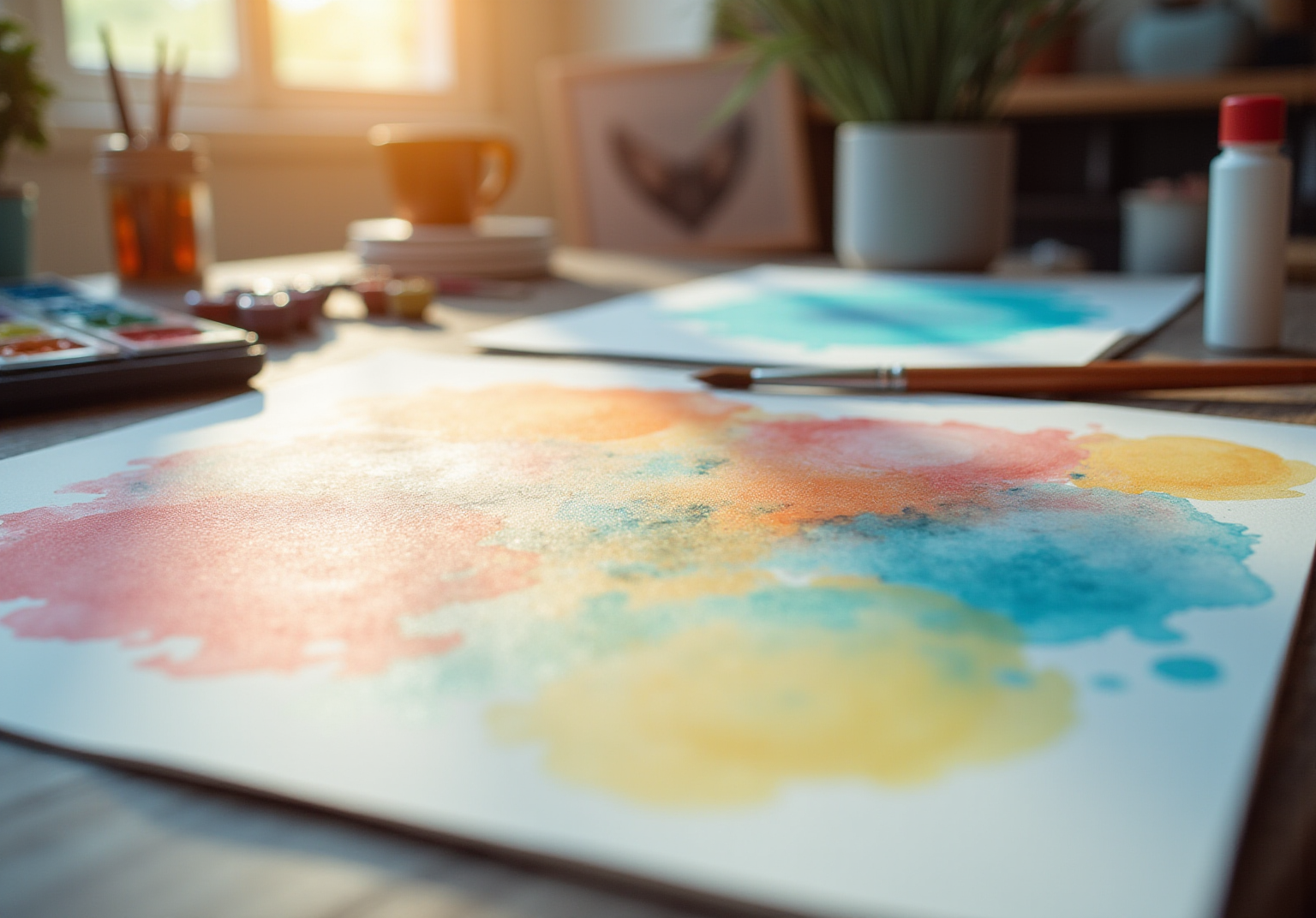 Exploring Watercolor Techniques Exploring Watercolor Techniques