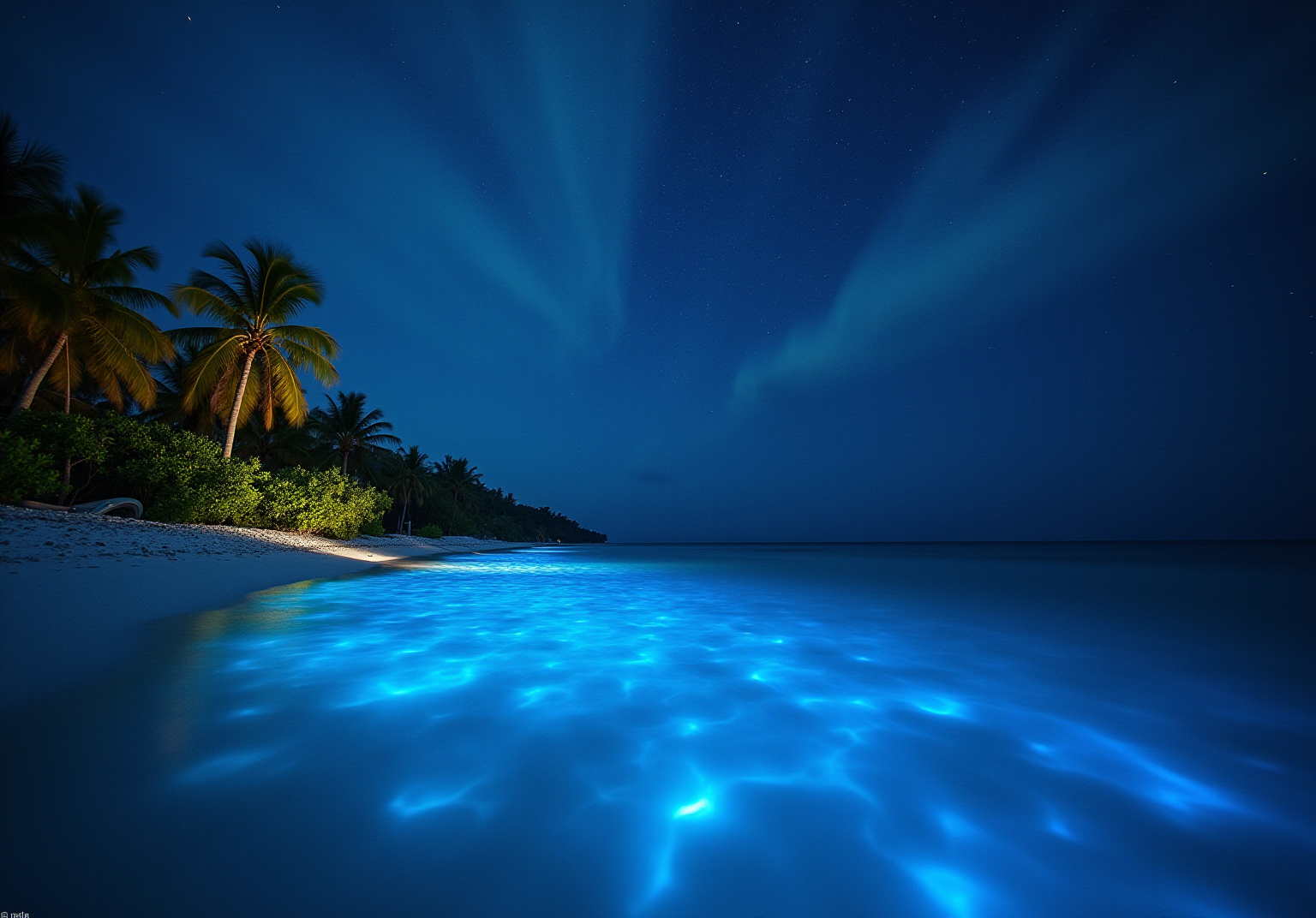 Enchanted Night at Vaadhoo Beach