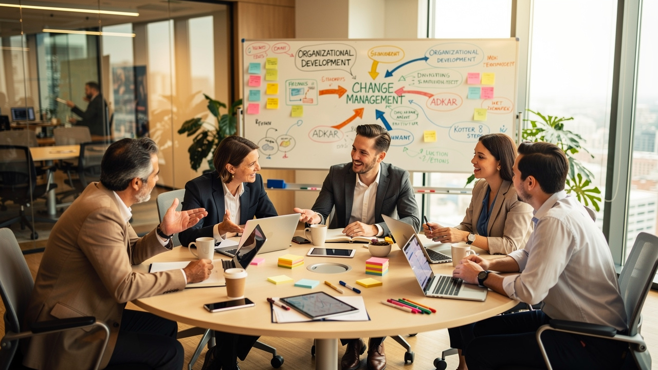 4 Pasos para el Desarrollo Organizacional y Gestión del Cambio