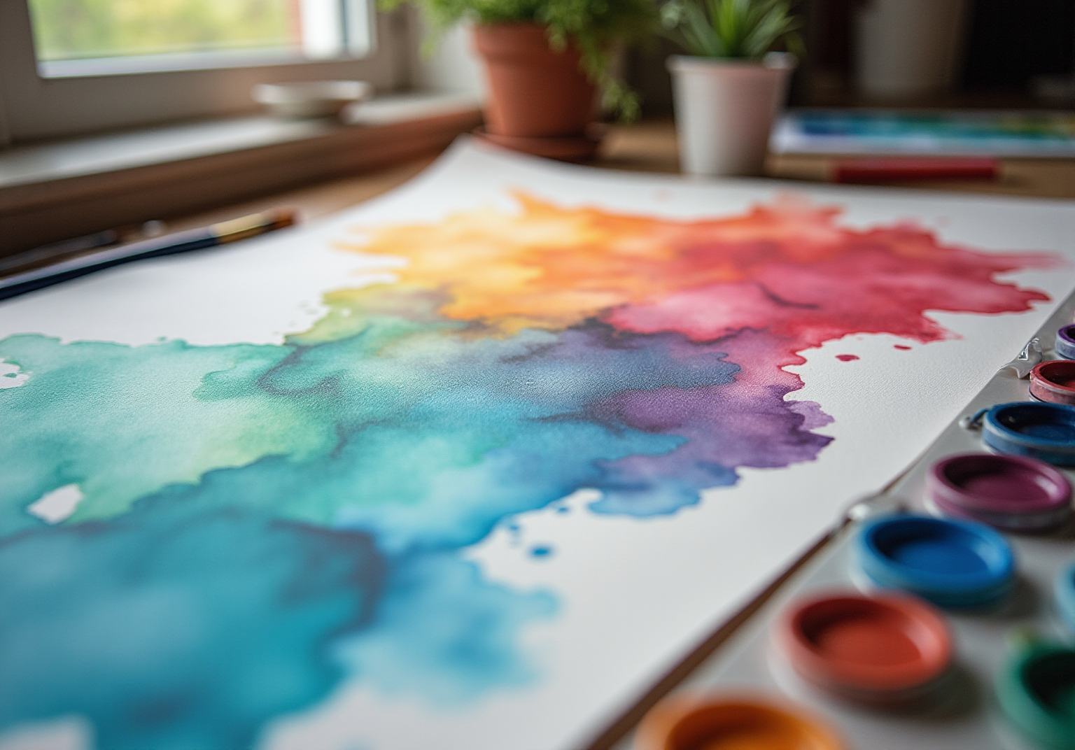 Exploring Abstract Watercolor Art Exploring Abstract Watercolor Art