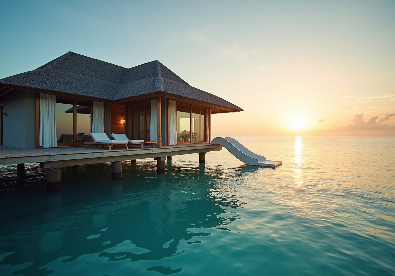 Luxurious Overwater Villa at Soneva Jani