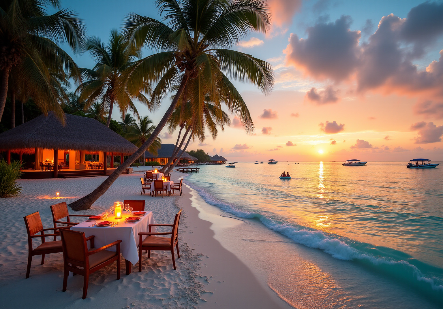 Idyllic Family-Friendly Resort at Meeru Island