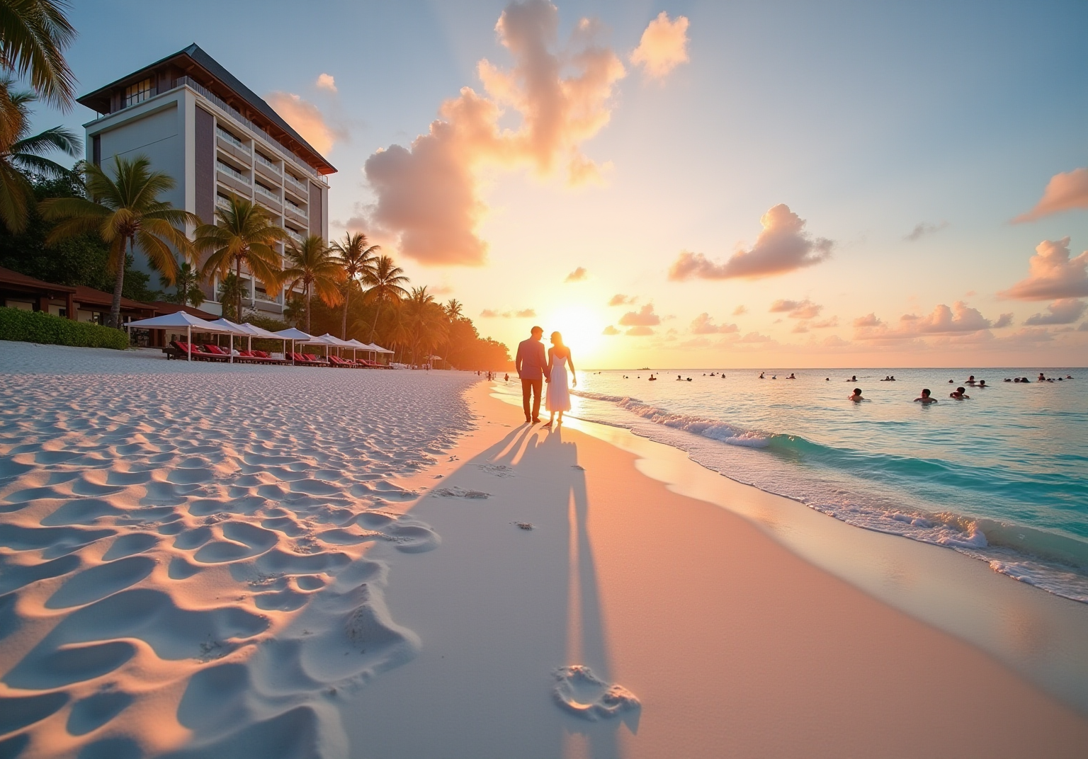 Breathtaking Beachfront Views at Hotel Riu Palace Maldivas