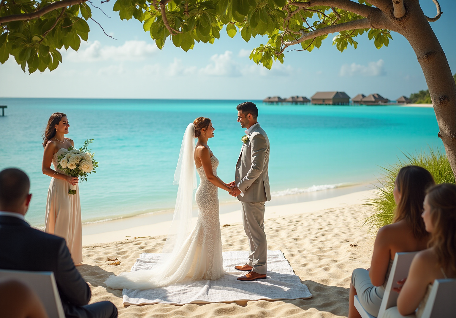 Romantic Wedding in the Maldives