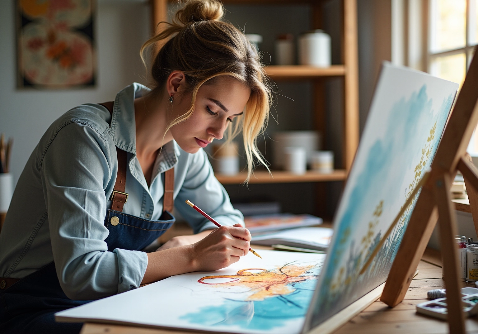 Kelly Swain at Work: The Art of Watercolor on Thick Paper Kelly Swain at Work: The Art of Watercolor on Thick Paper