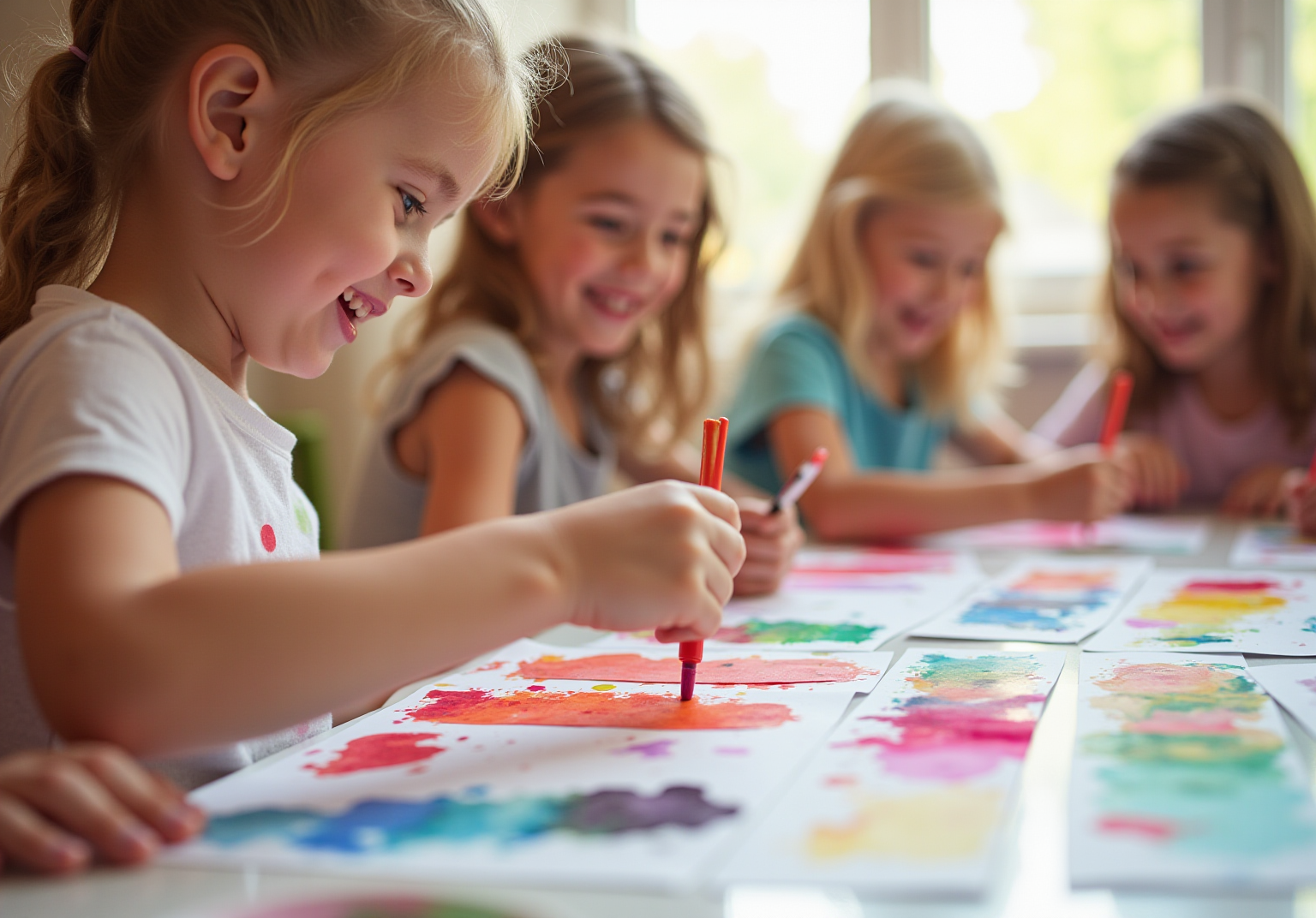 Creative Watercolor Bookmark Making Creative Watercolor Bookmark Making