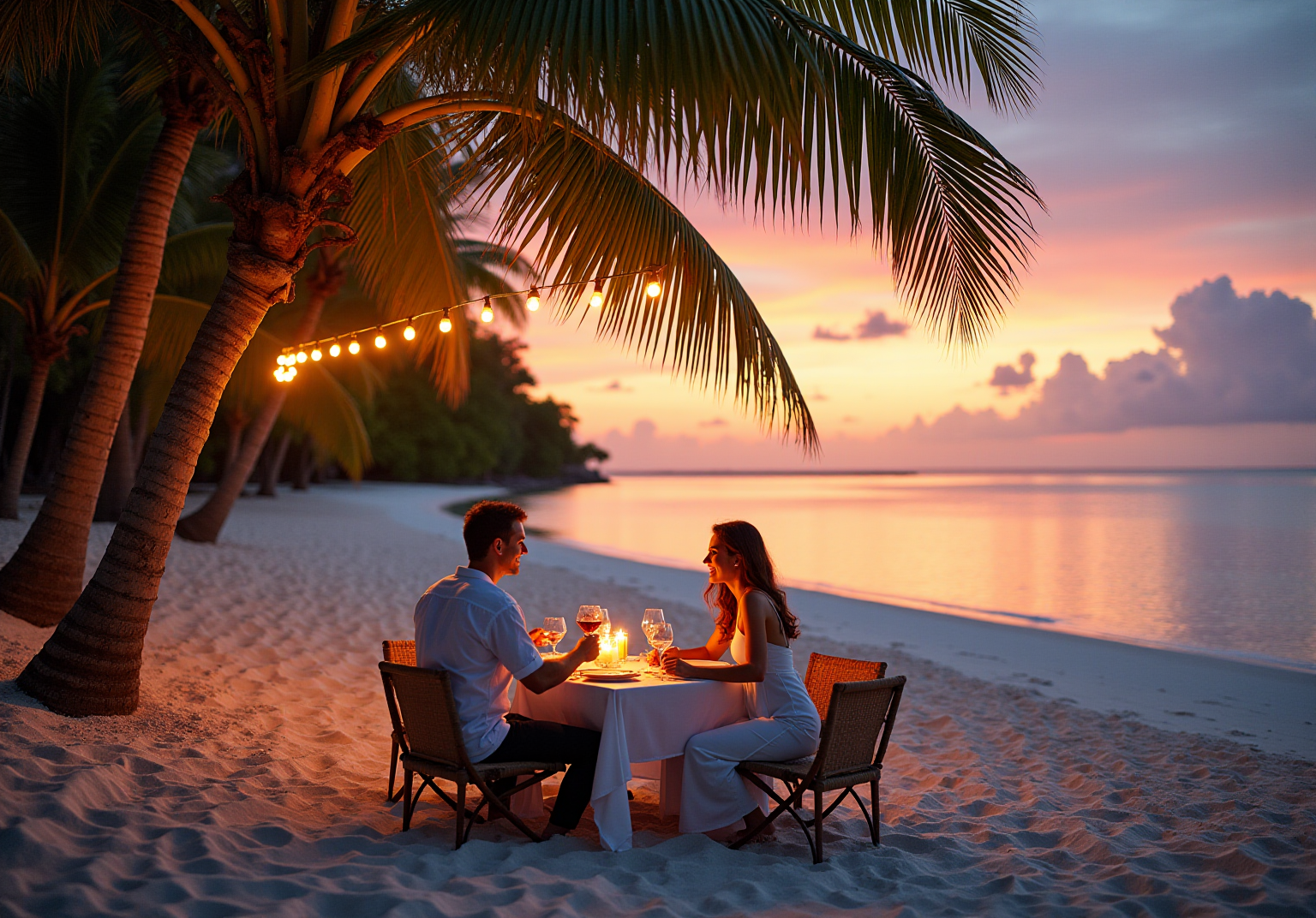 Romantic Escape in the Maldives