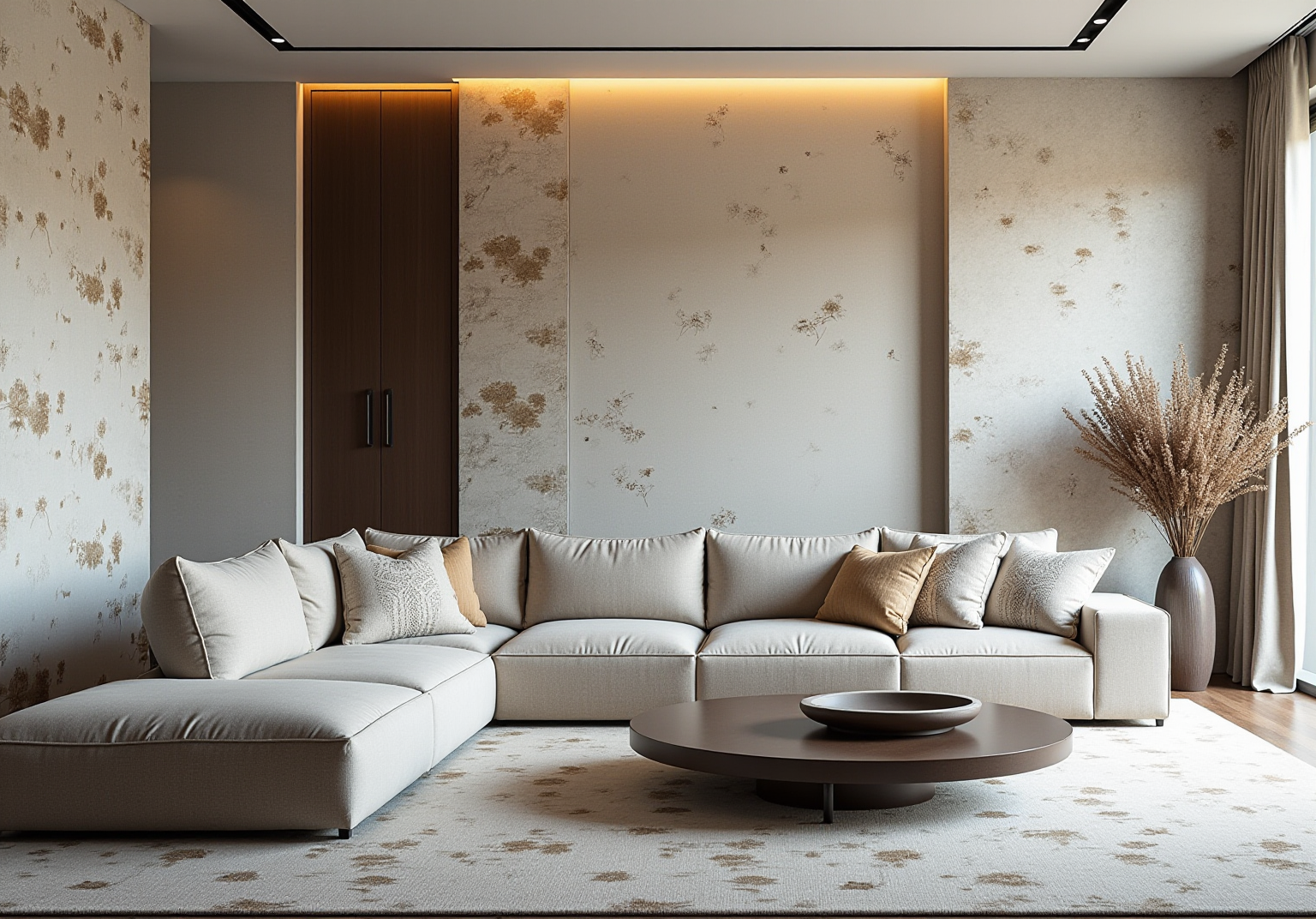 Harmonious Interior with Repetitive Patterns Harmonious Interior with Repetitive Patterns