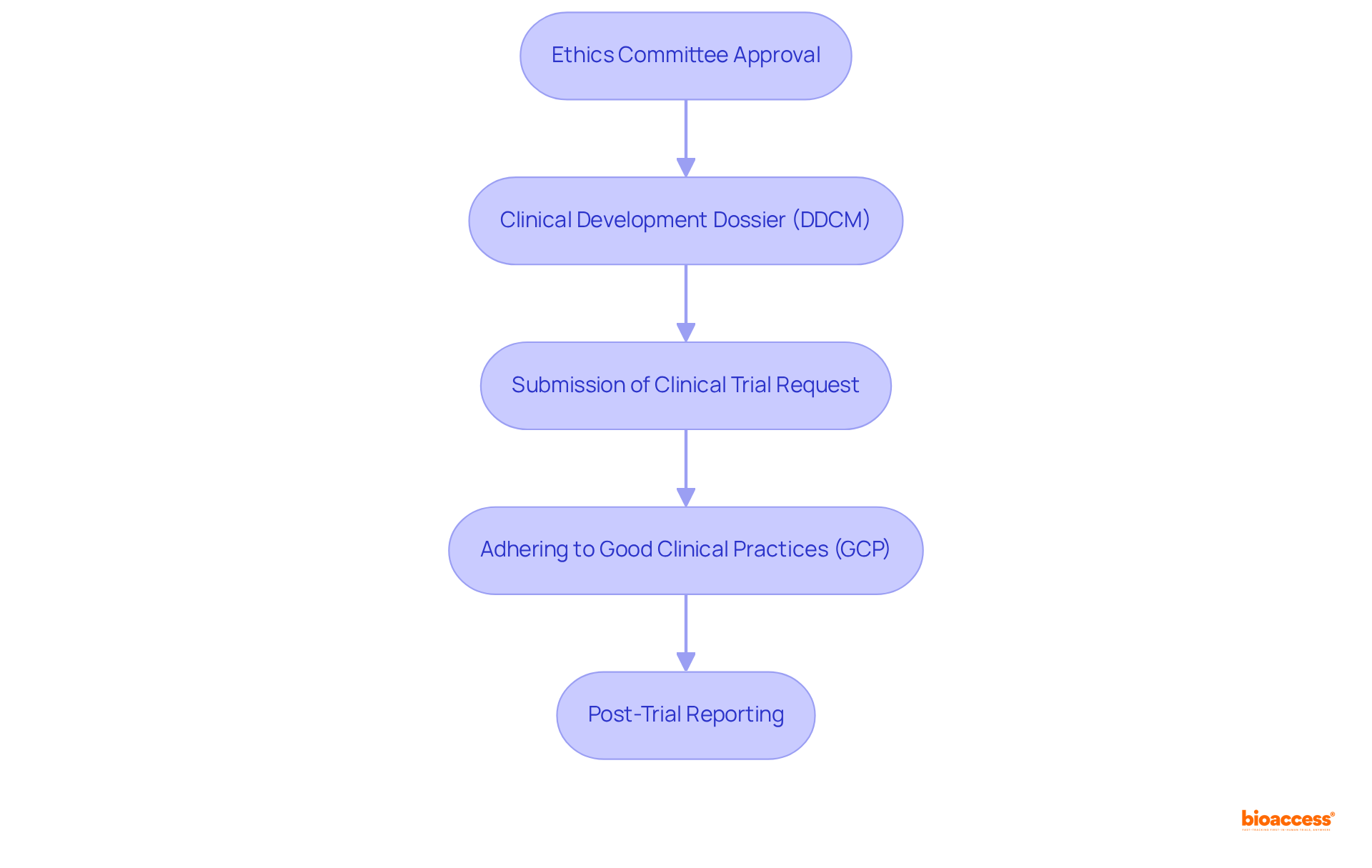 Each box shows a crucial step in the regulatory process. Follow the arrows to understand how each requirement connects to the next, ensuring a smooth path through the regulatory landscape.