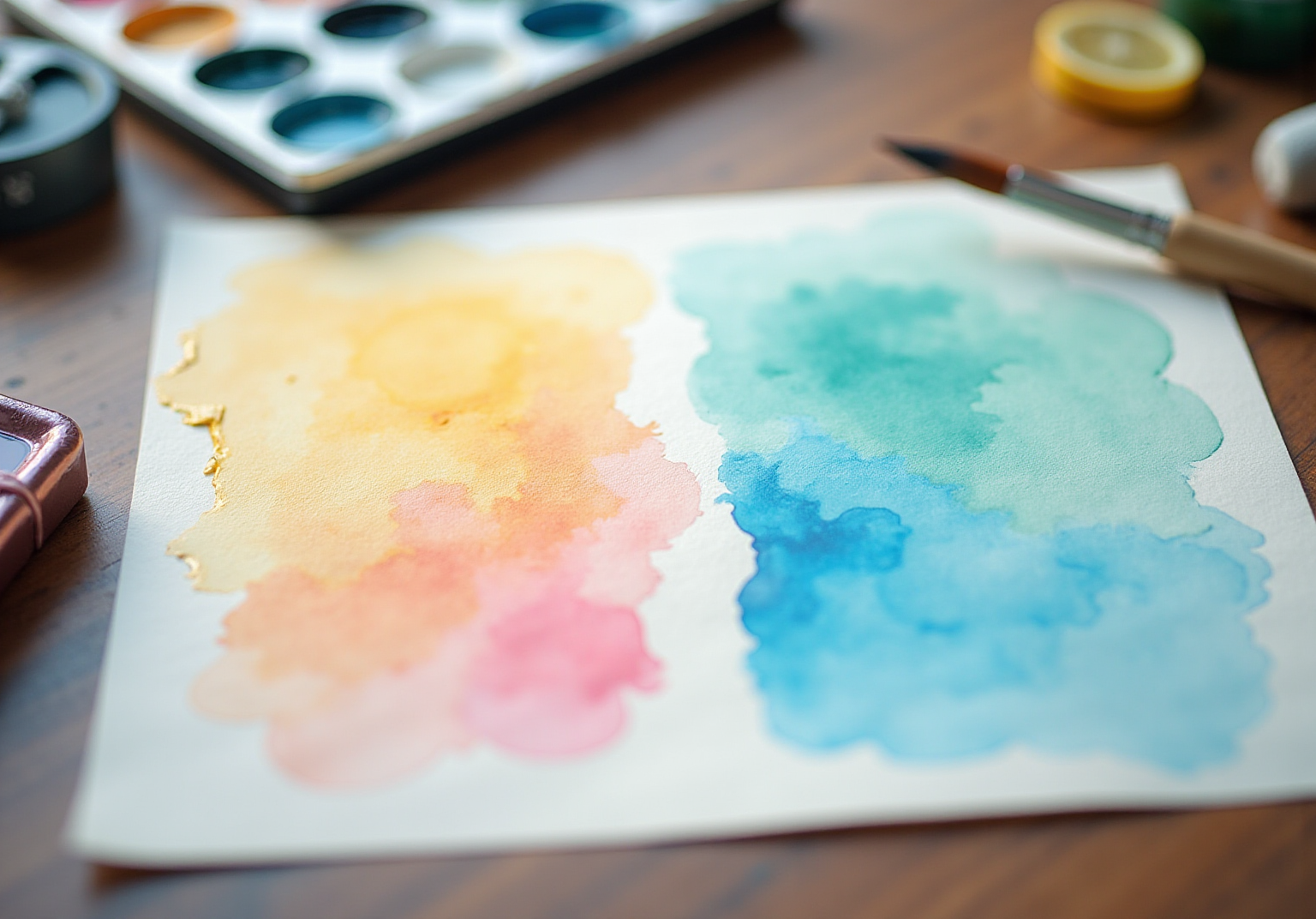 Exploring Watercolor Techniques