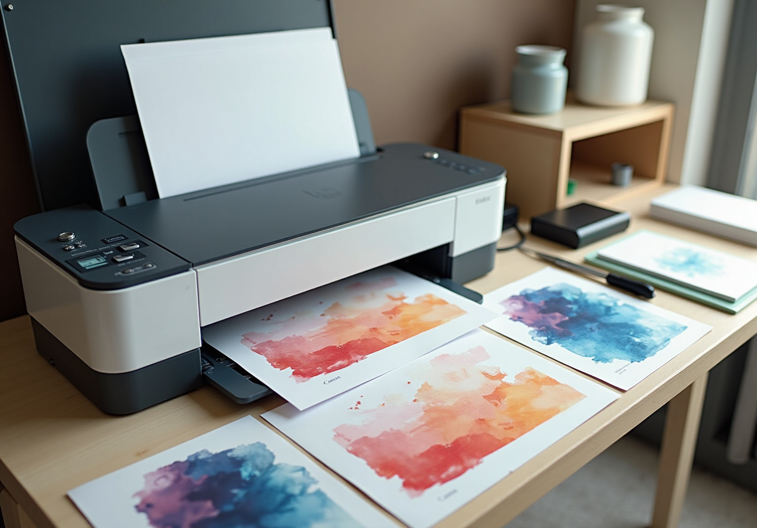 Optimizing Print Results with Watercolor Paper Optimizing Print Results with Watercolor Paper