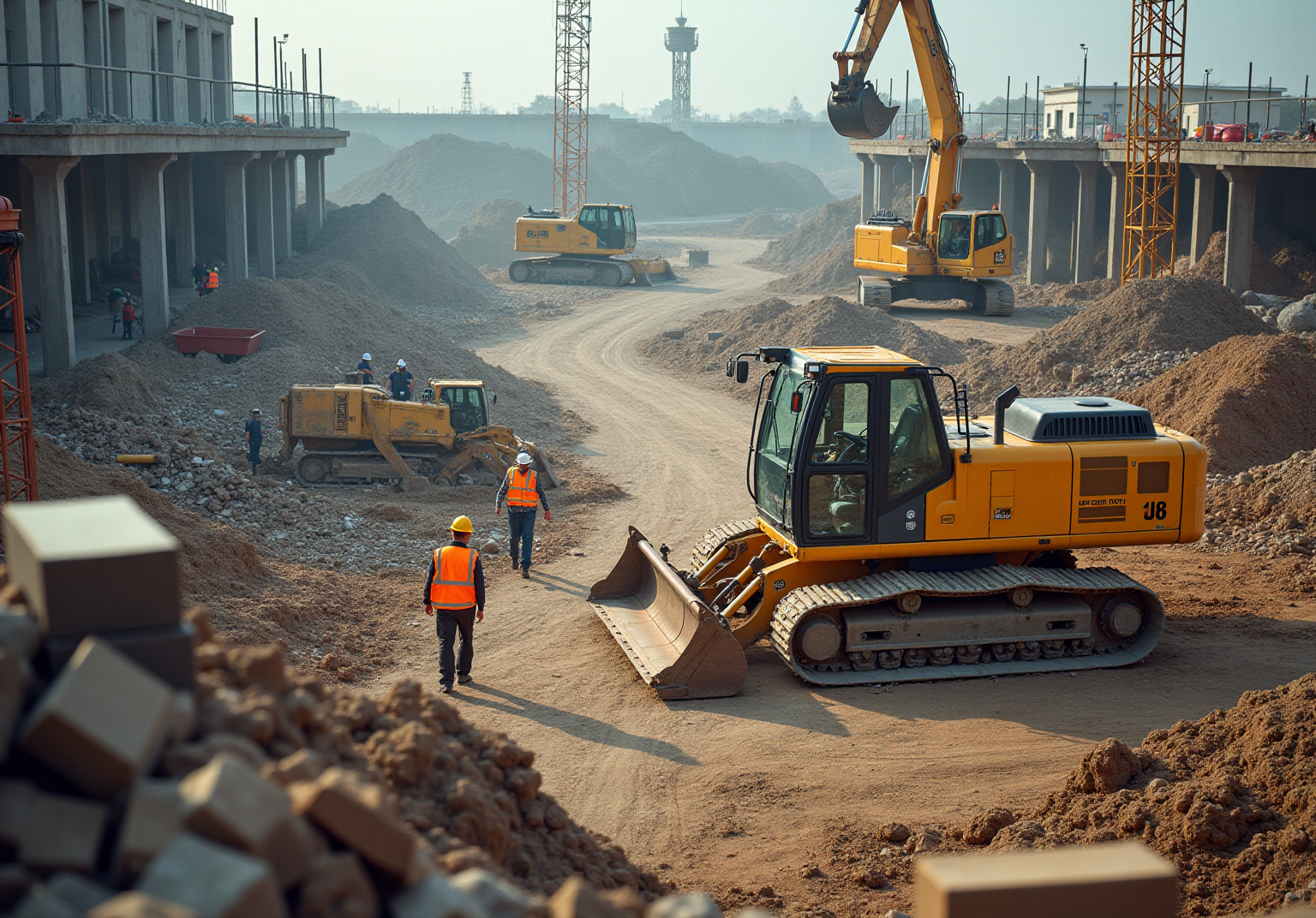Active Construction Site