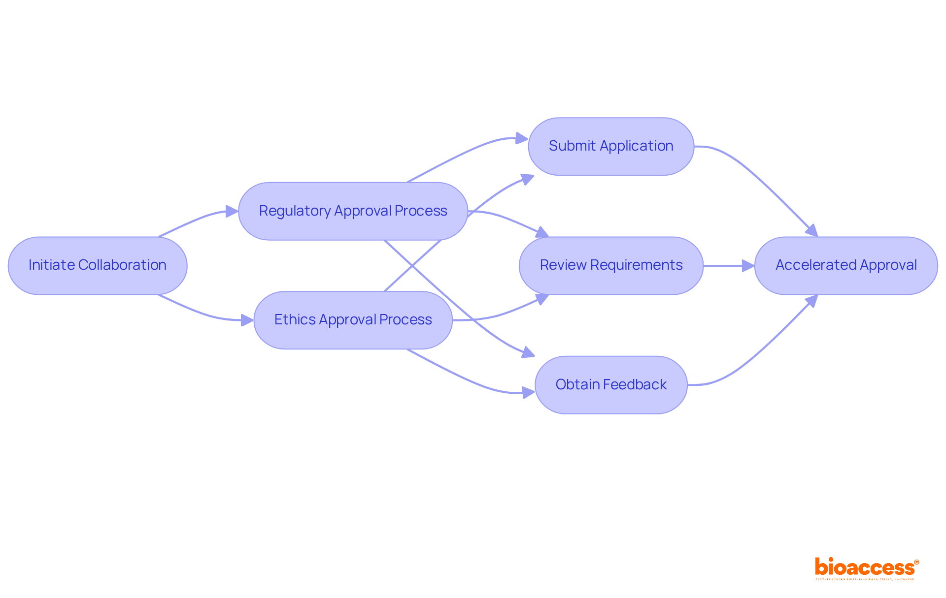 Follow the arrows to see how collaboration between regulatory bodies and ethics committees leads to faster clinical trial approvals. Each step shows what needs to happen to achieve quicker consents.