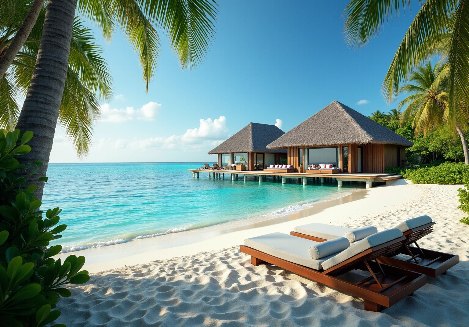 Luxurious Accommodations in the Maldives