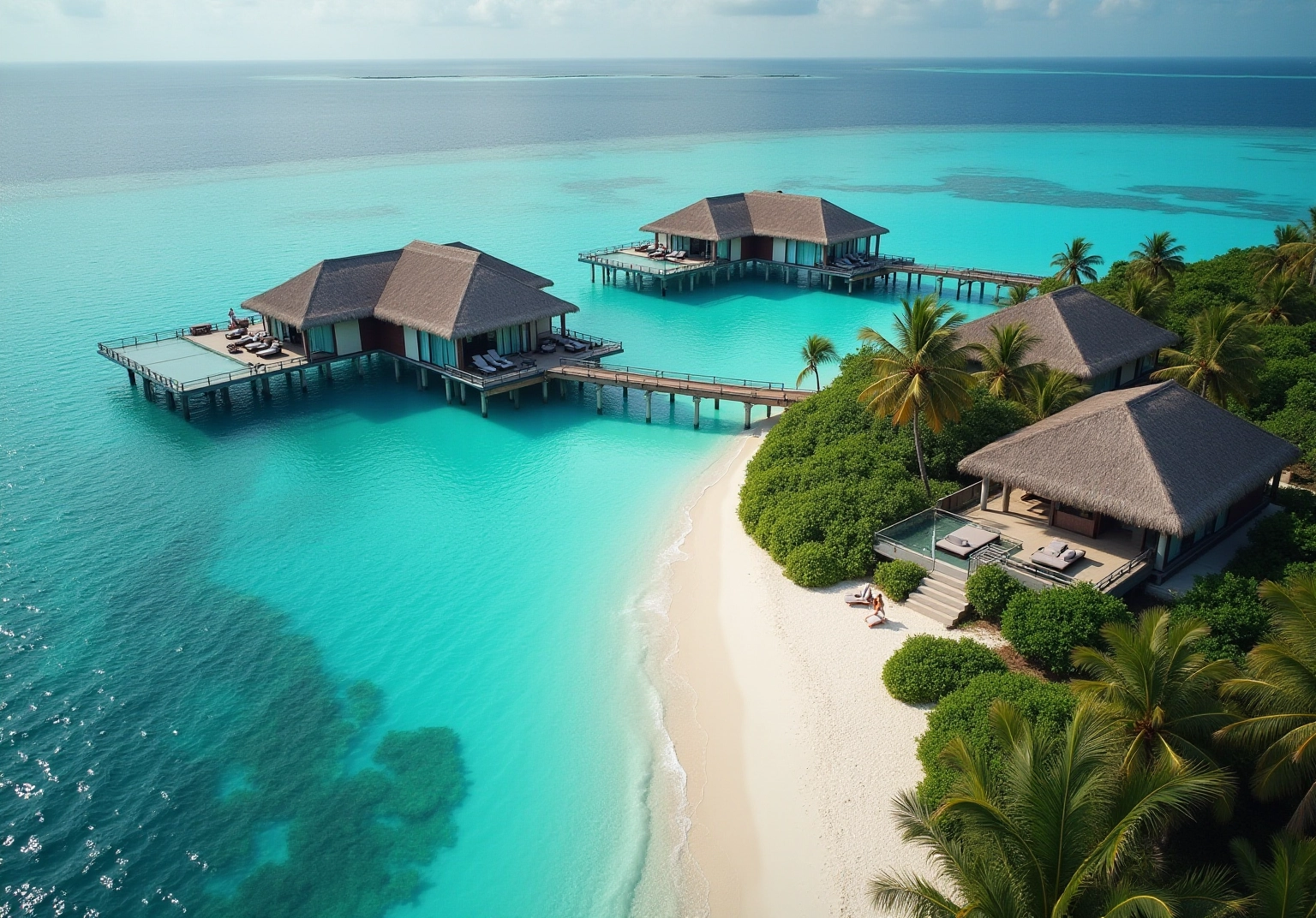 Luxurious Accommodations in the Maldives