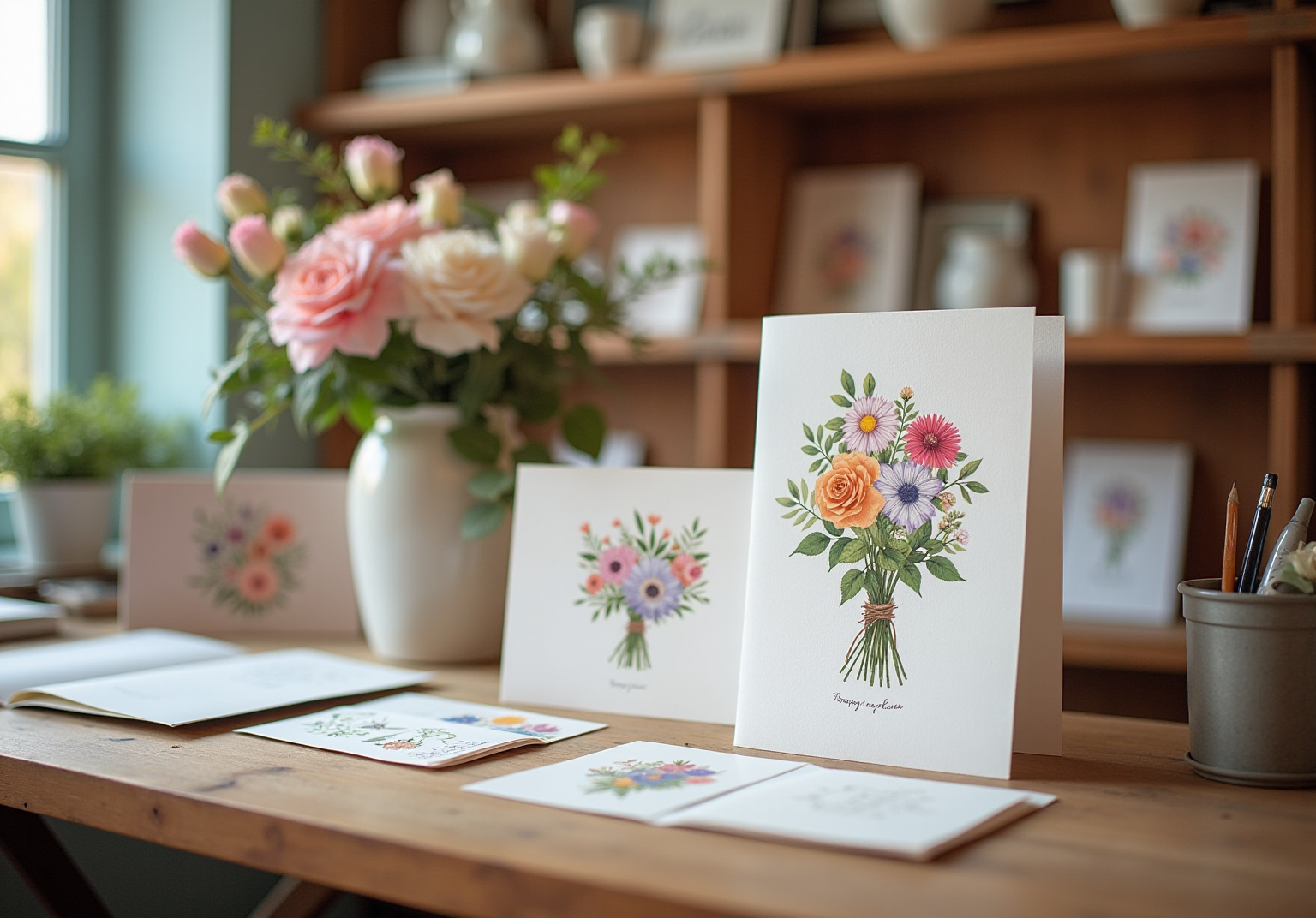 Artistic Greeting Cards Display Artistic Greeting Cards Display