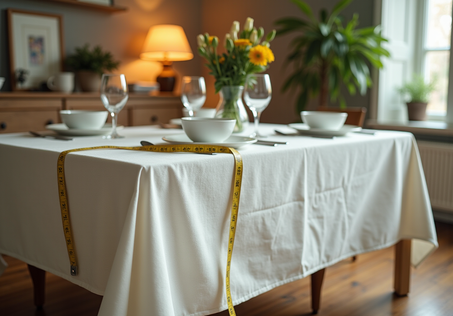 4 Steps on How to Size a Table Cloth for Perfect Fit