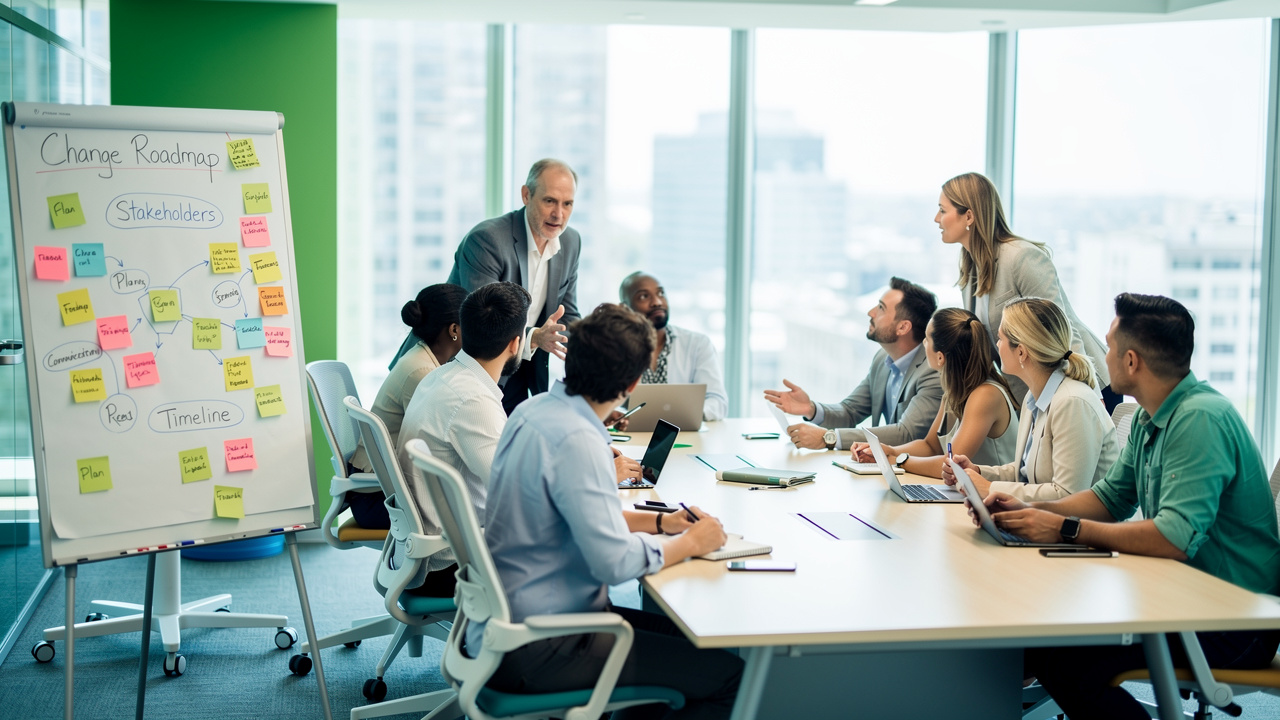 5 Pasos Clave para la Gestión del Cambio y Desarrollo Organizacional