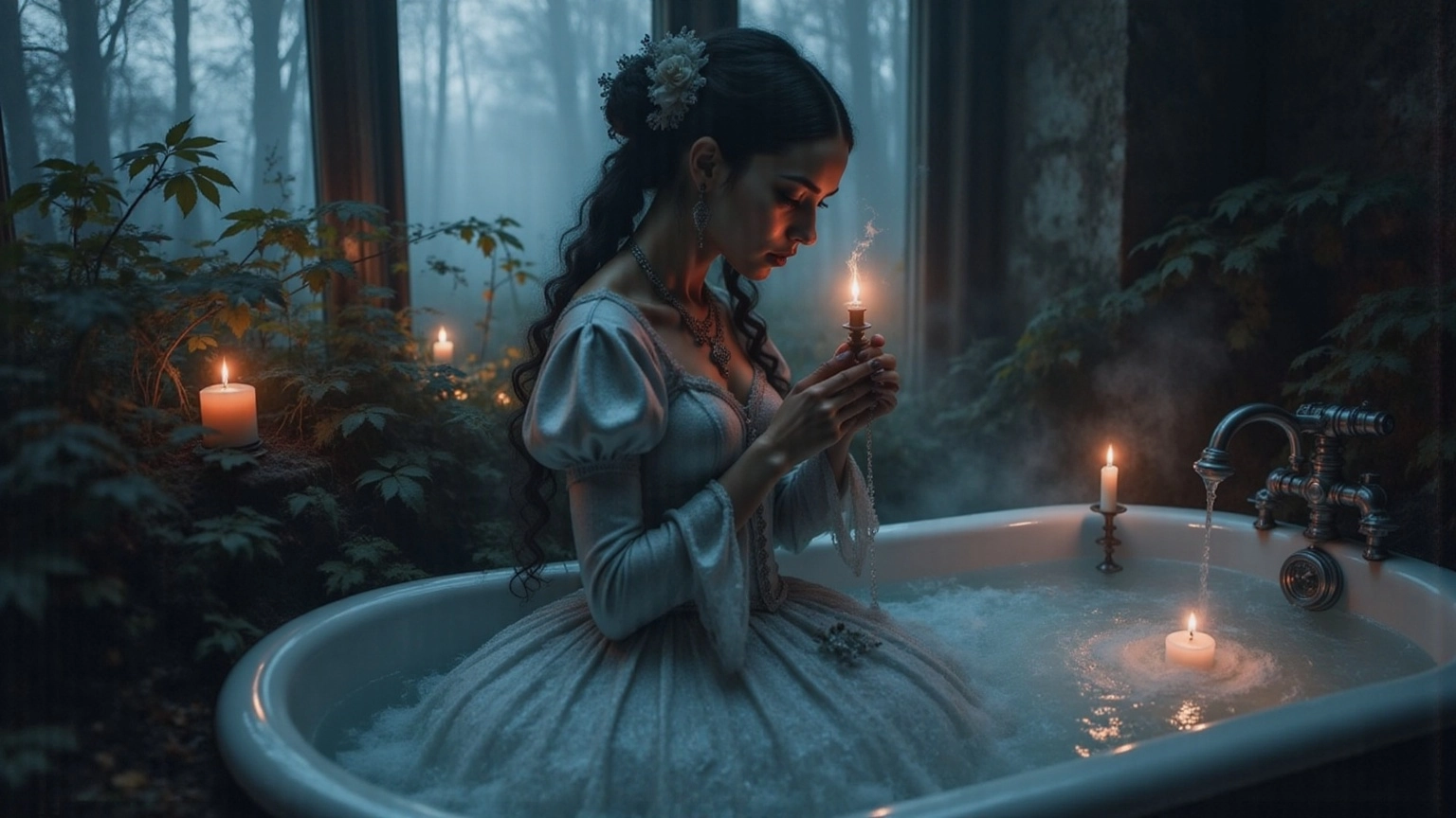 Manifestation Rituals with New Moon Water