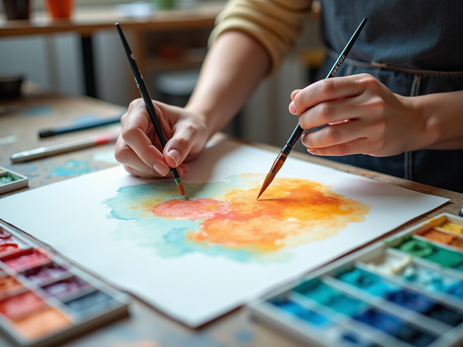 Mastering the Masking Technique in Watercolor Painting