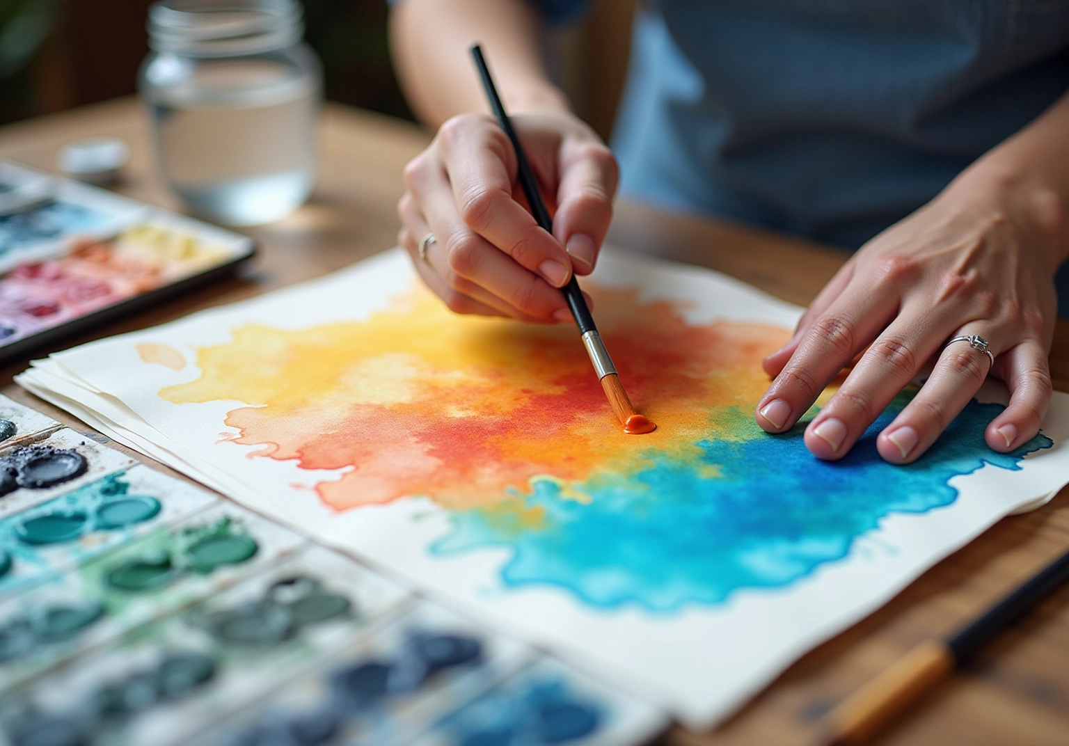 Mastering the Wet on Dry Watercolor Technique