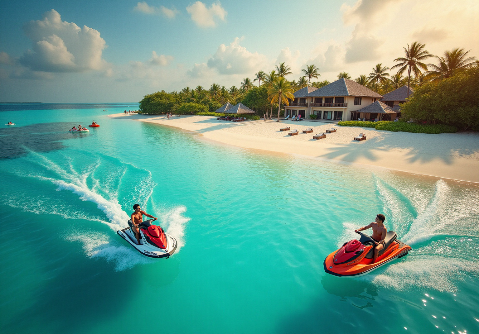 Tropical Paradise in the Maldives