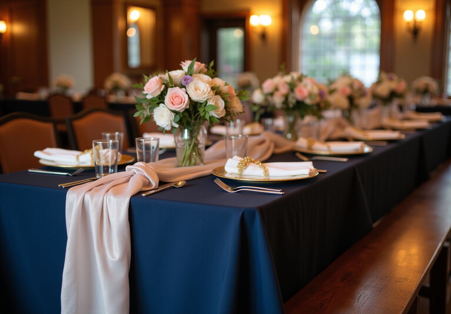 Choose the Perfect Navy Blue Rectangular Tablecloth in 4 Steps