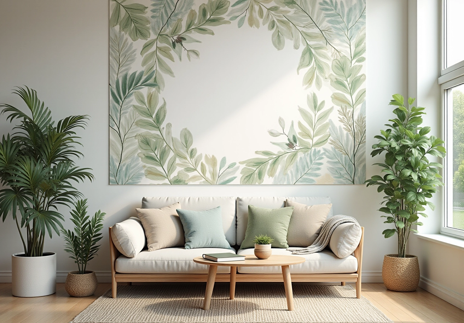Nature-Inspired Art Nouveau Living Space Nature-Inspired Art Nouveau Living Space