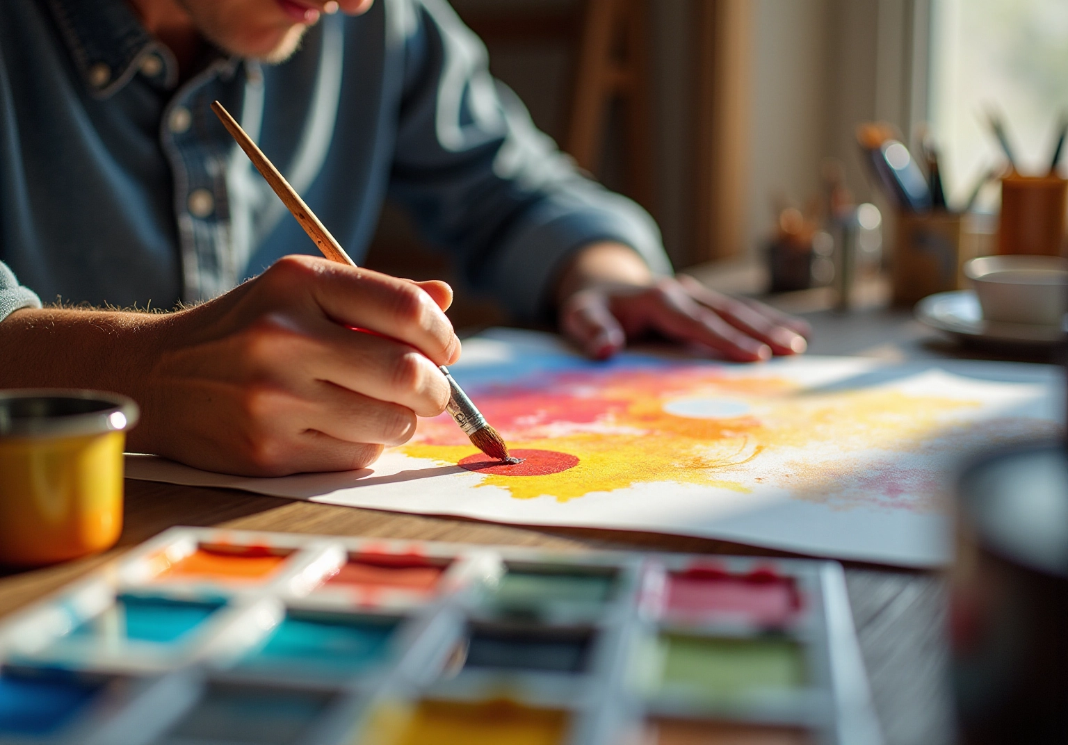 Navigating Challenges with Colored Watercolor Paper Navigating Challenges with Colored Watercolor Paper
