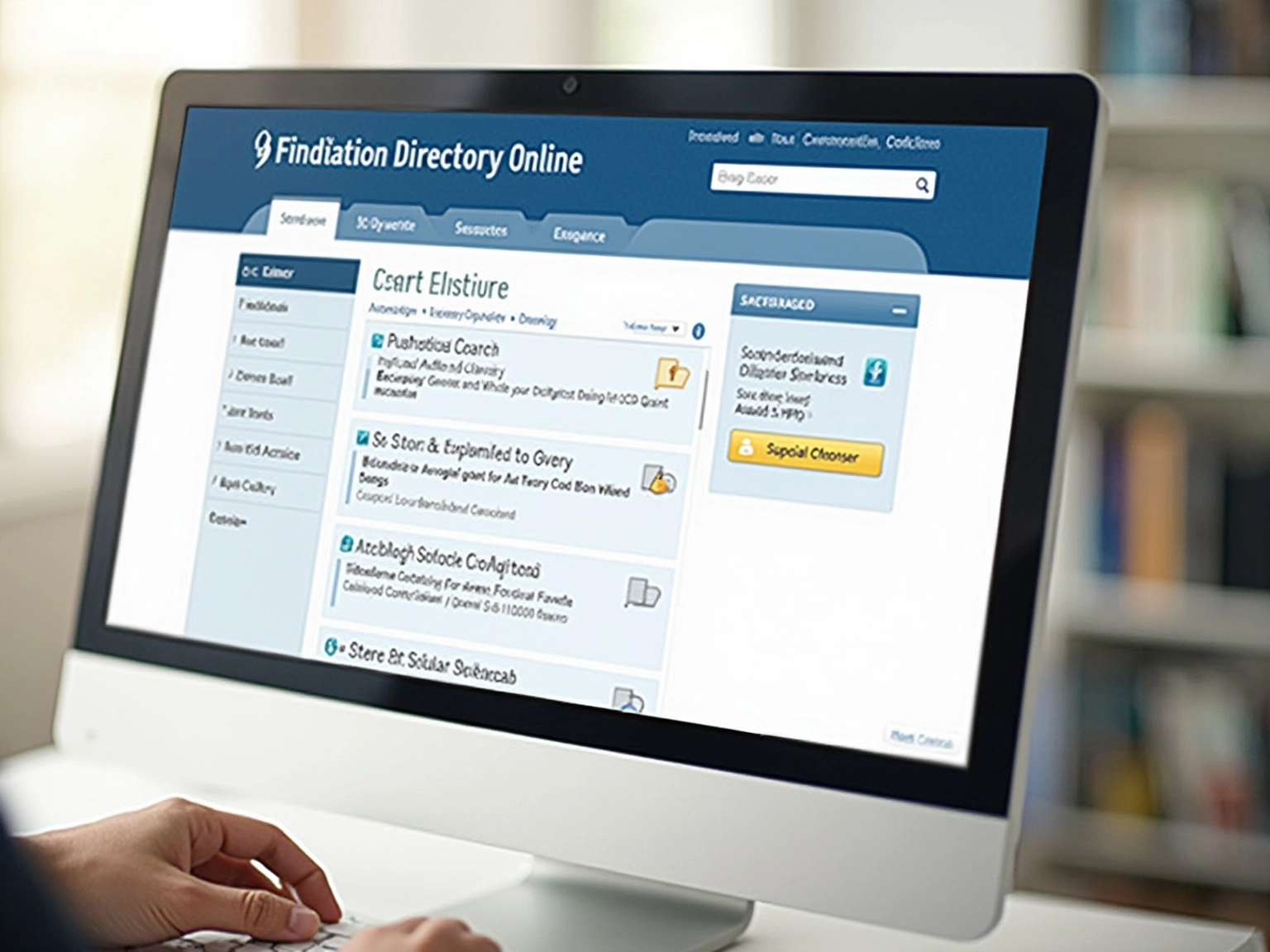 Navigating the Foundation Directory Online Navigating the Foundation Directory Online
