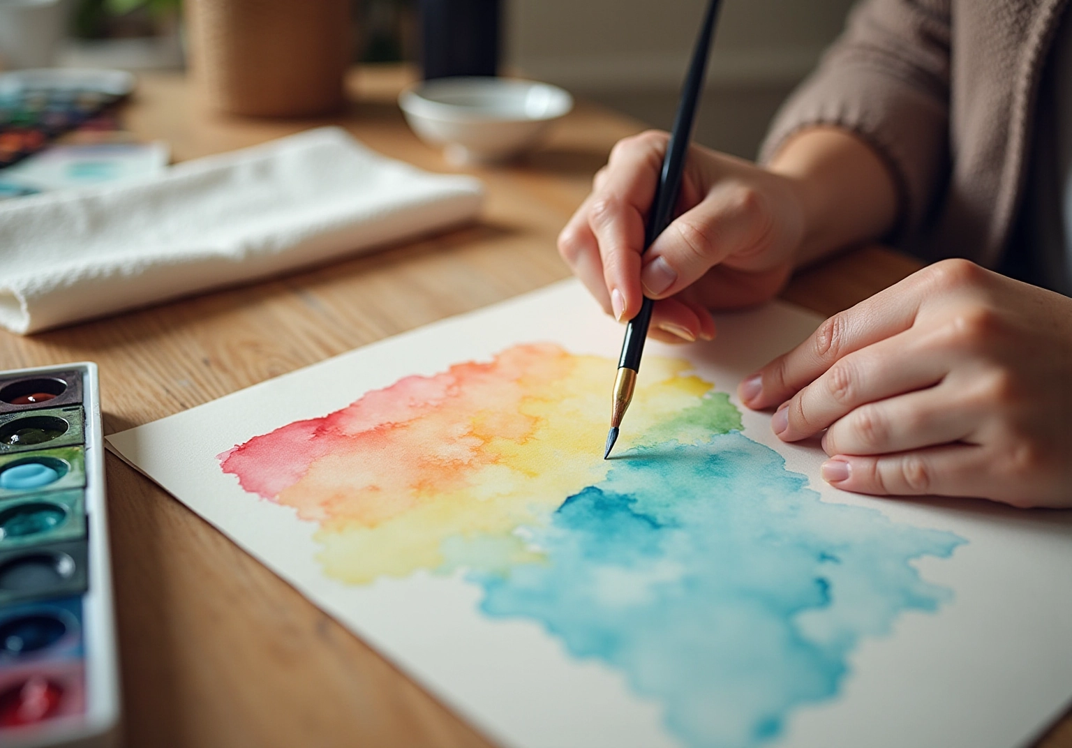 Navigating Watercolor Challenges Navigating Watercolor Challenges
