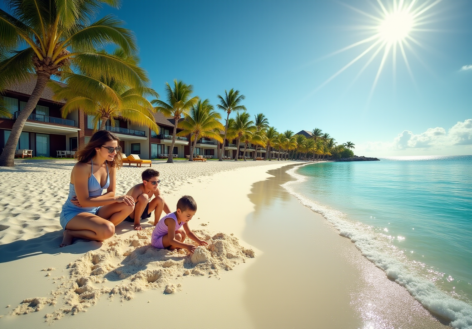 Family Relaxation at Oblu Select Sangeli