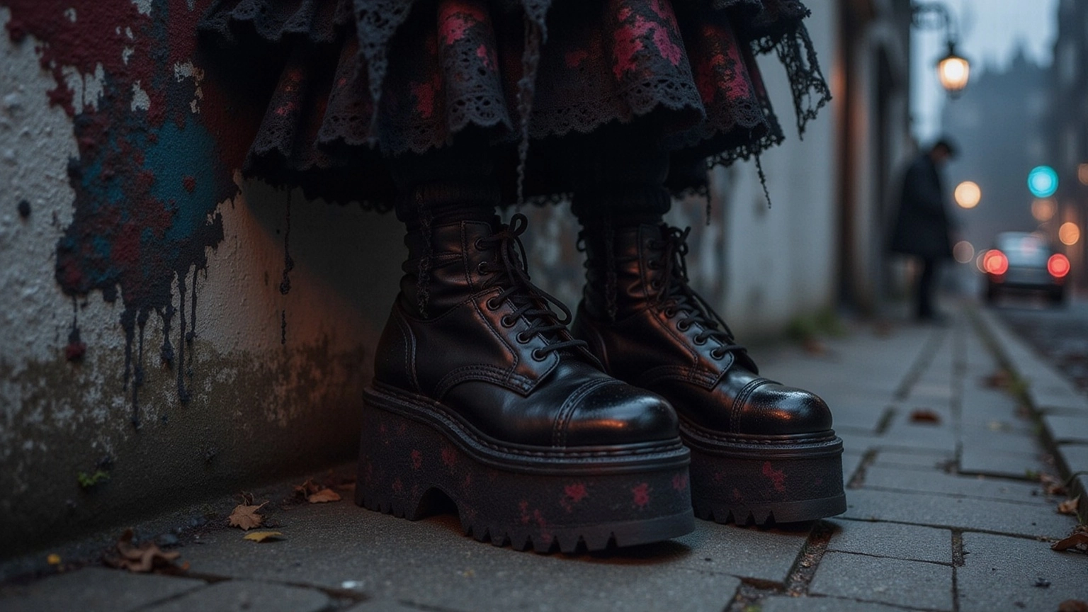 Novelty Creepers: The Essence of 90's Goth Fashion