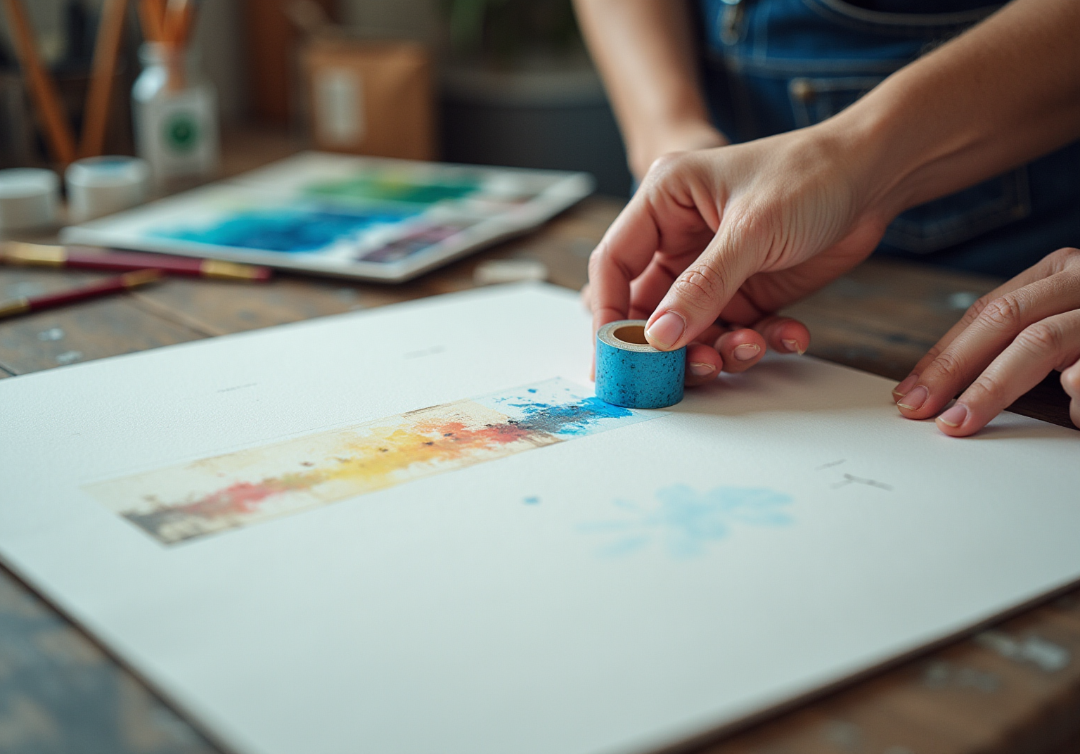 Preparing Your Watercolor Workspace