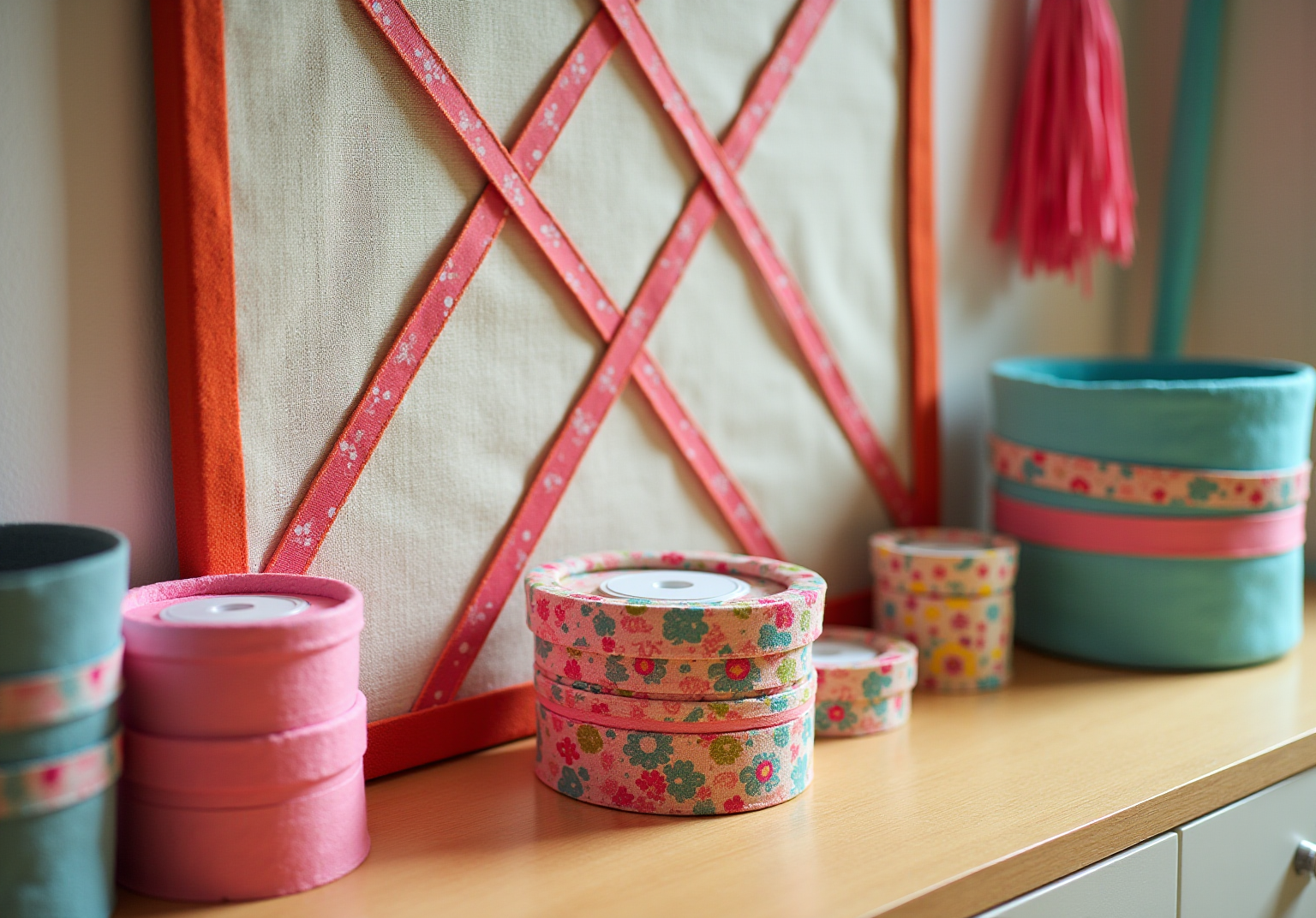 Creative DIY Home Projects with Grosgrain Ribbon Creative DIY Home Projects with Grosgrain Ribbon