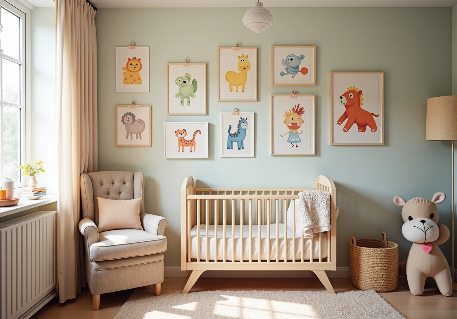Nurturing Nursery Wall Art for Child Development