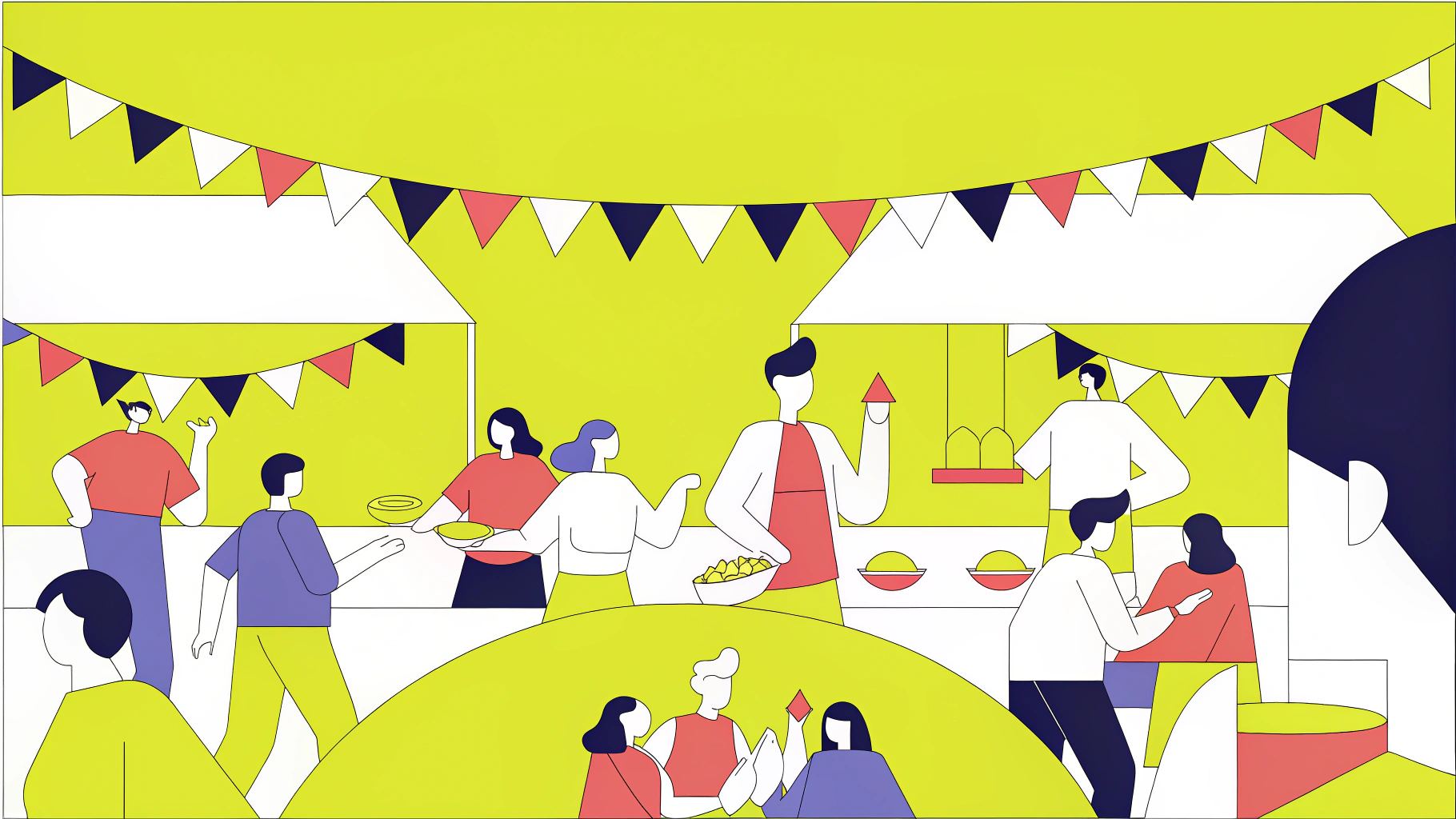 Vibrant Local Festival Celebrating Community Culture