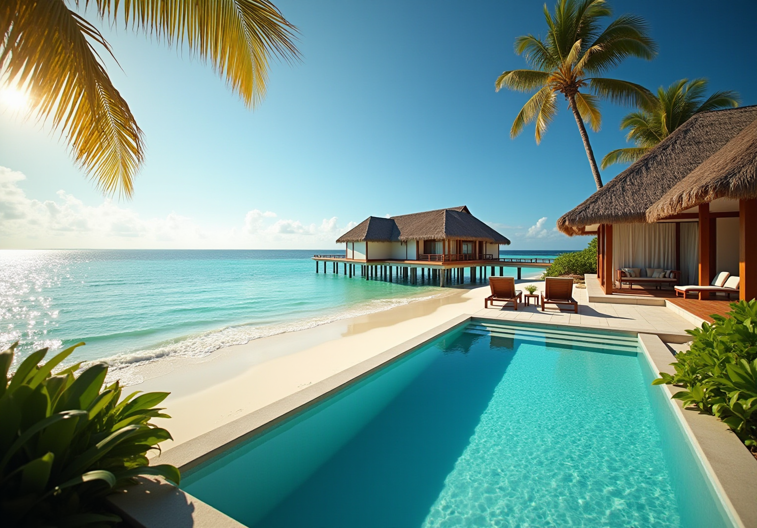 Luxurious Beach Accommodations