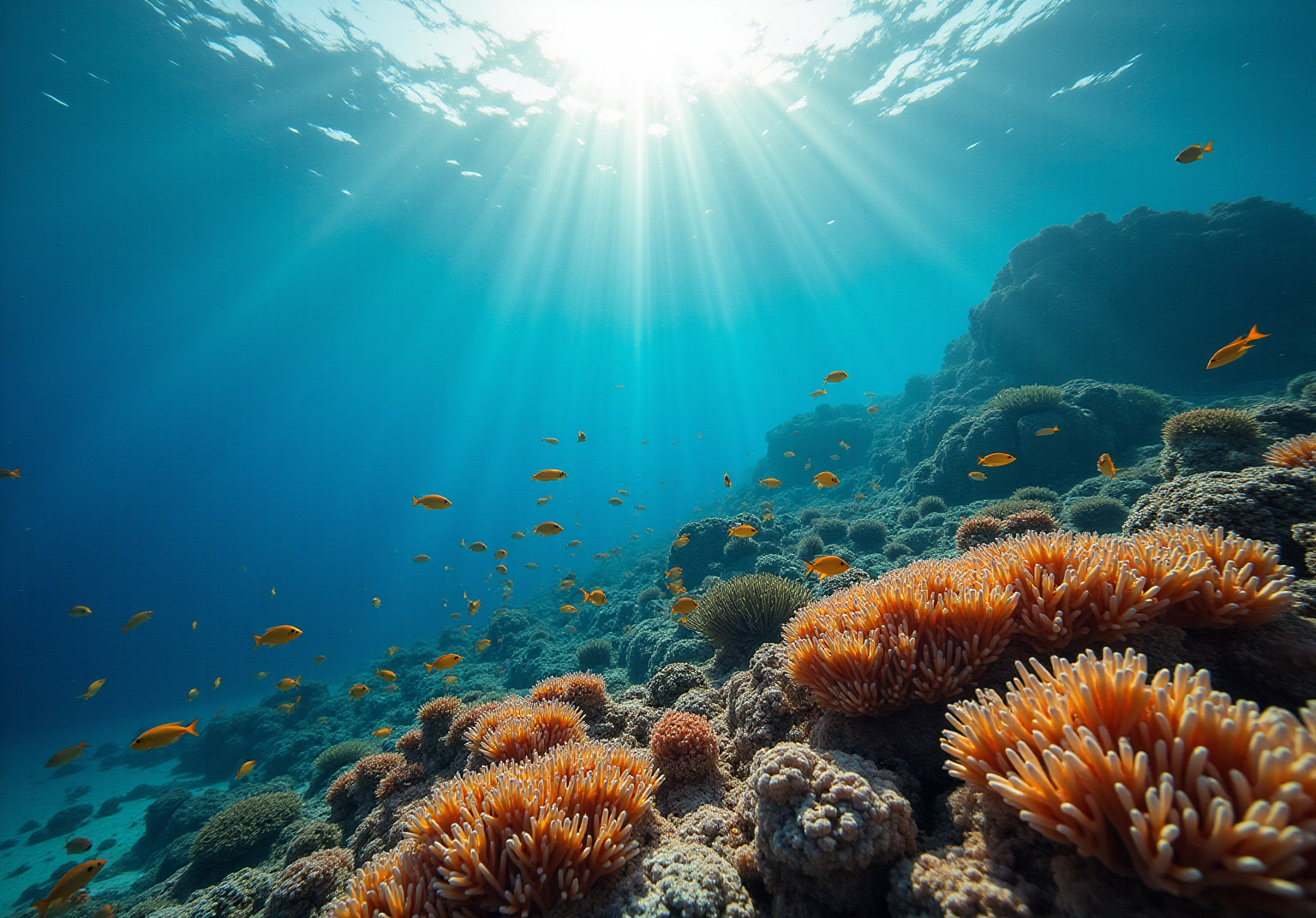 Vibrant Underwater Life of the Maldives